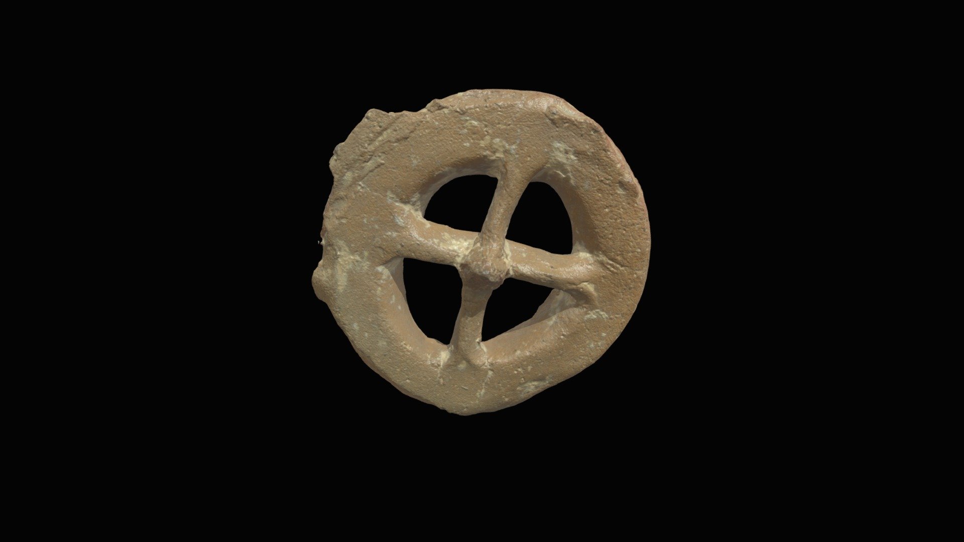 Model Chariot Wheel - 3D model by Harvard Museum of the Ancient Near ...