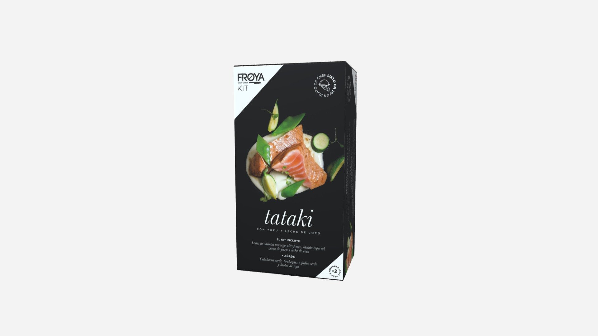 Froyakit - Tataki con yuzu y leche de coco - 3D model by - (@ambdues ...