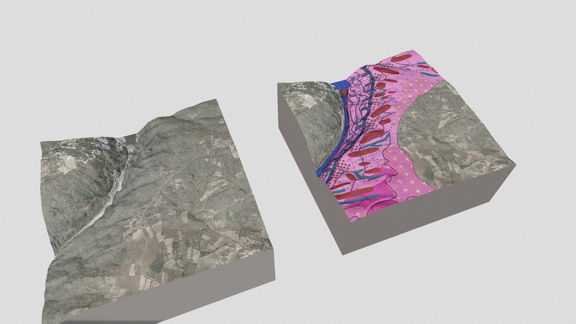 n.º 7 “Whalebacks and granite domes” - 3D model by danielOT [458402f ...