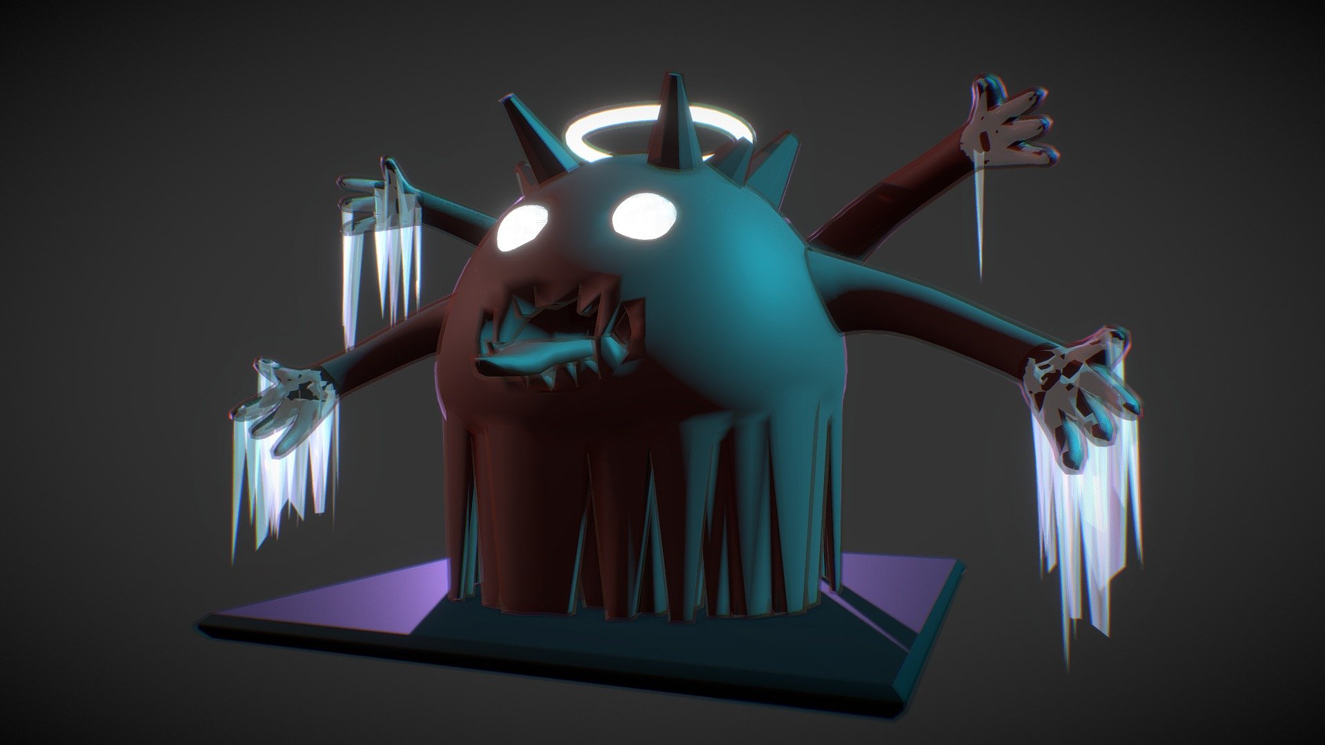 MONSTER001 - Download Free 3D model by ichi (@Nueng.Wanchai) [4585a21] - Sketchfab