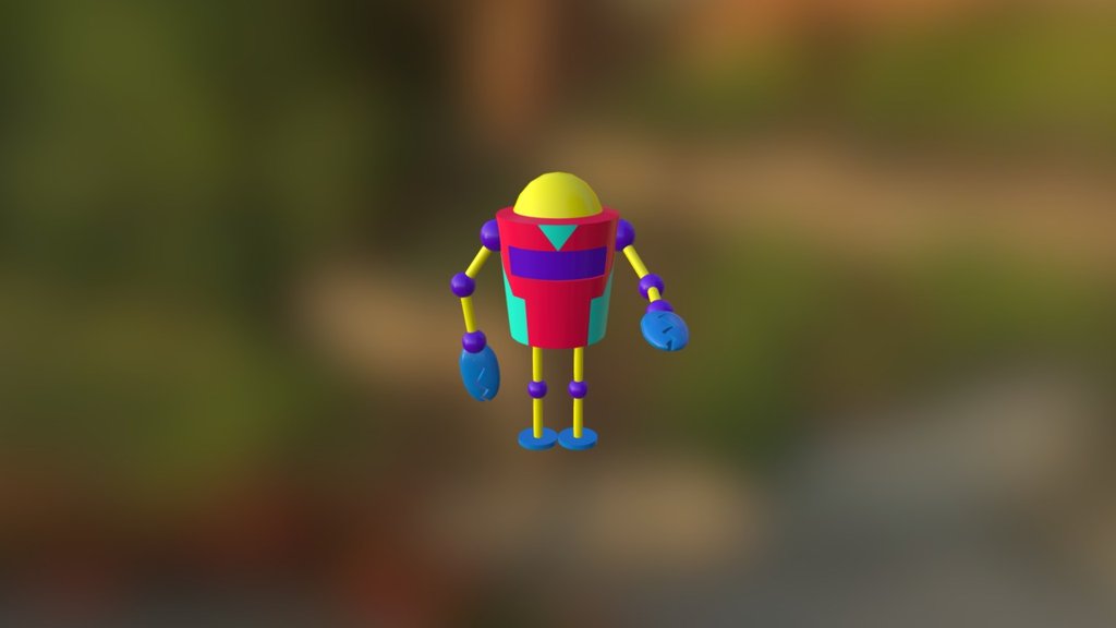 3D Fan Art - Robot Randy - 3D model by aRandomCalvin [4587974] - Sketchfab