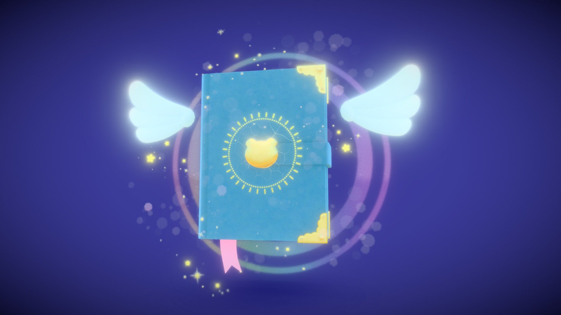A Magical Book of Recipes - 3D model by icebell [4588ecc] - Sketchfab