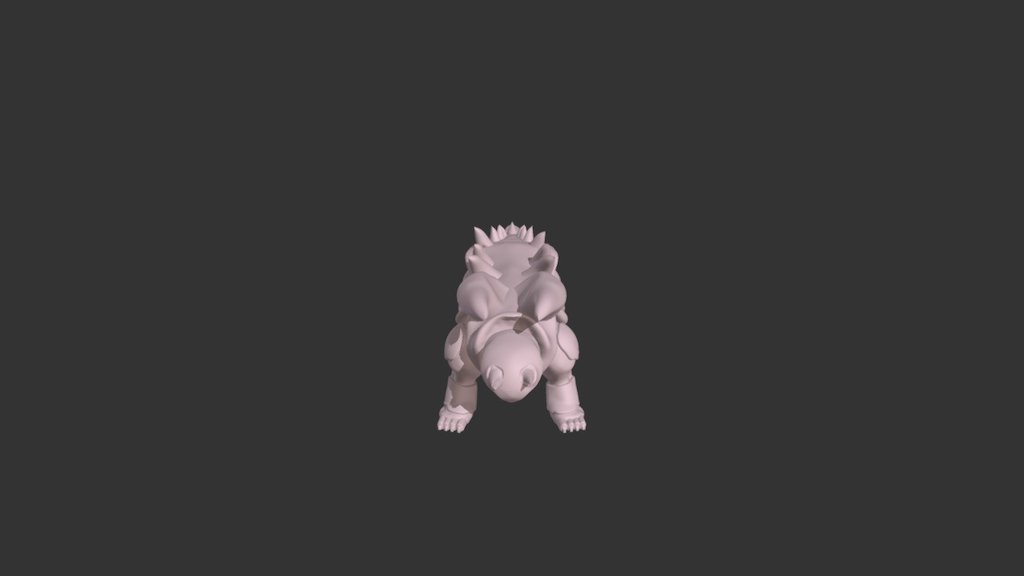 Creature 2 base - 3D model by KBGameDesign [458910e] - Sketchfab