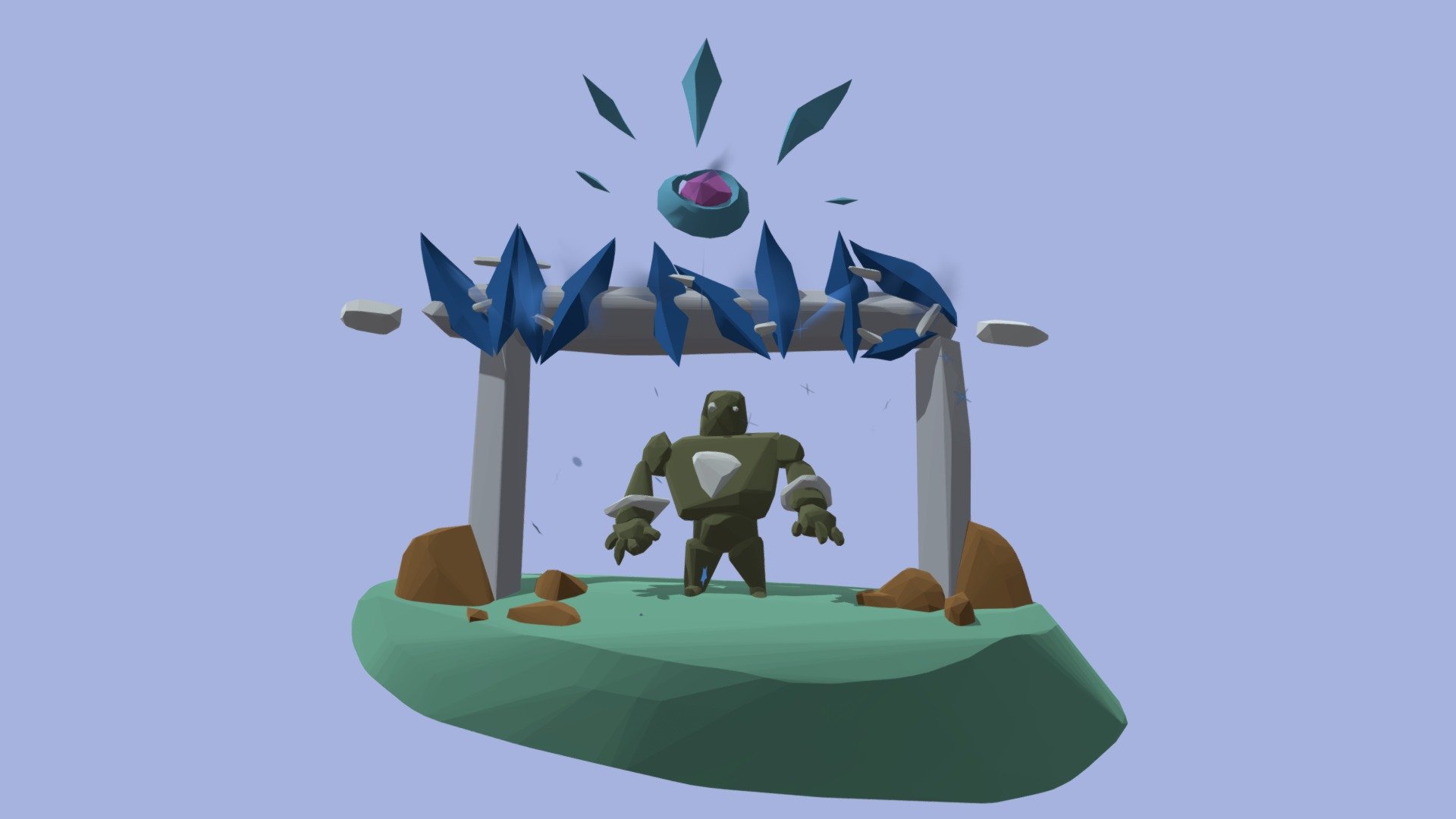 Gate Keeper - Download Free 3D model by thewnd [4589604] - Sketchfab