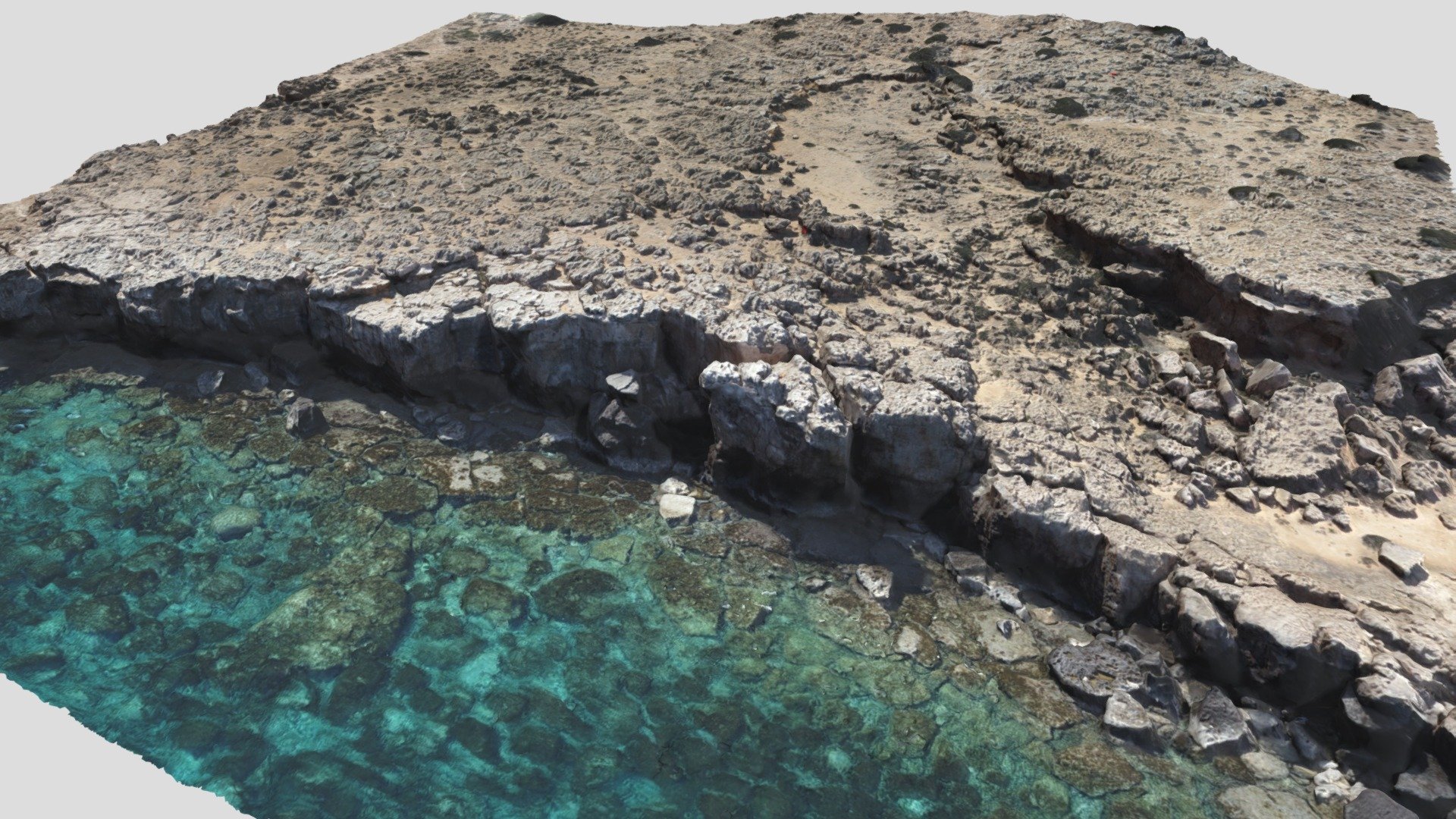 Cape Greco, Ayia Napa (Cyprus) - 3D model by gugaontherocks [458bc3c ...