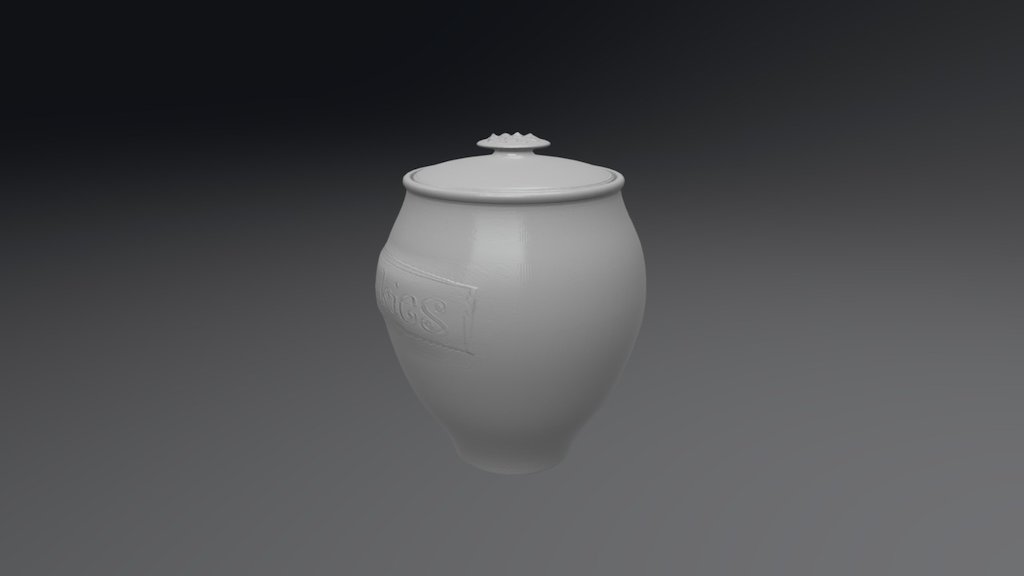 MCR - Week 4 - Cookie Jar - 3D model by Justin Lawson (@justinlawson ...