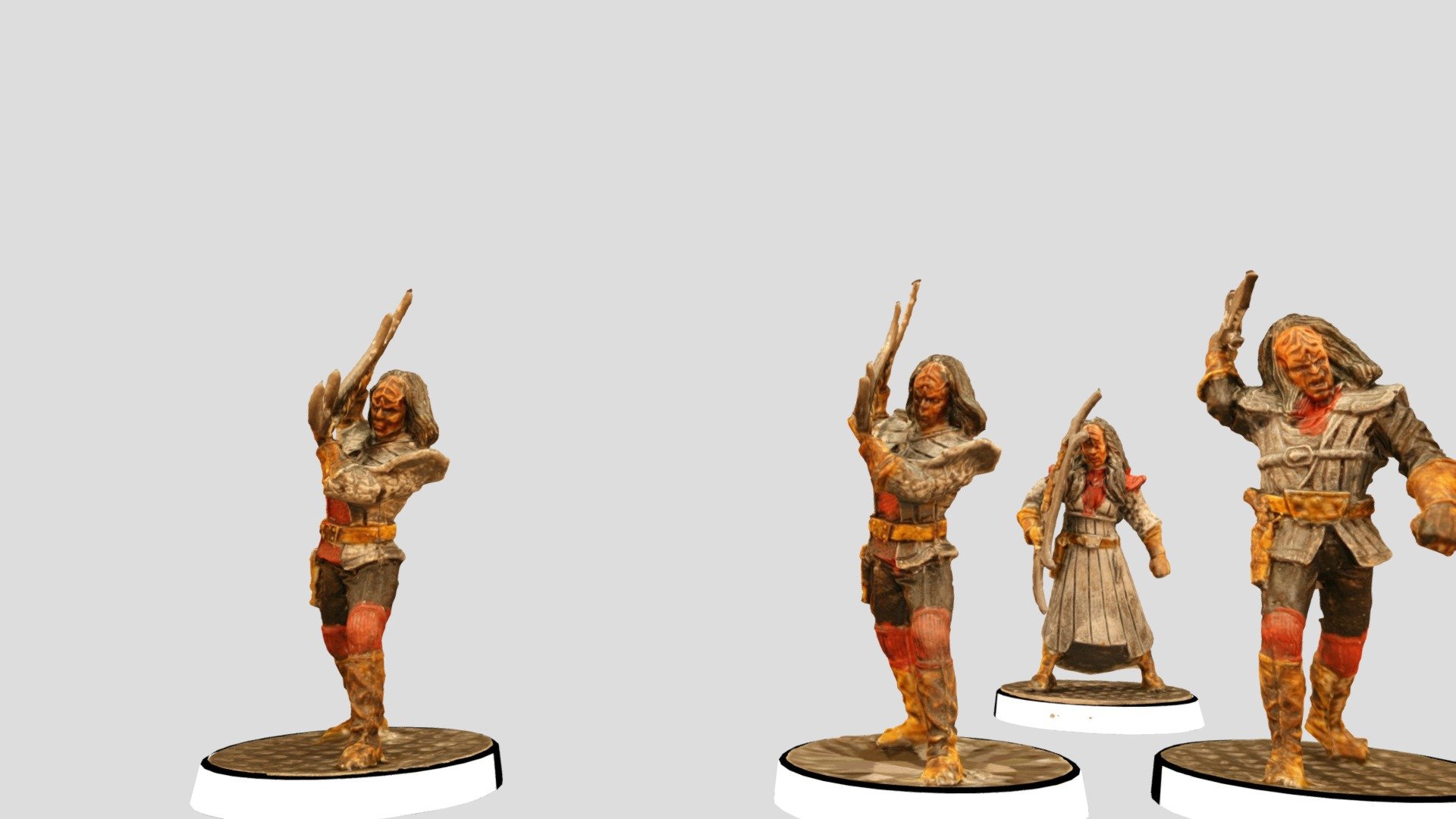 Klingon Squad - Buy Royalty Free 3D model by Chad "Duke Blitzein" C ...