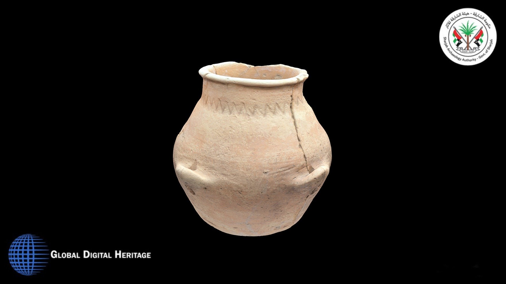 Ceramic Jar, Muweilah, Sharjah - Download Free 3D model by Global ...