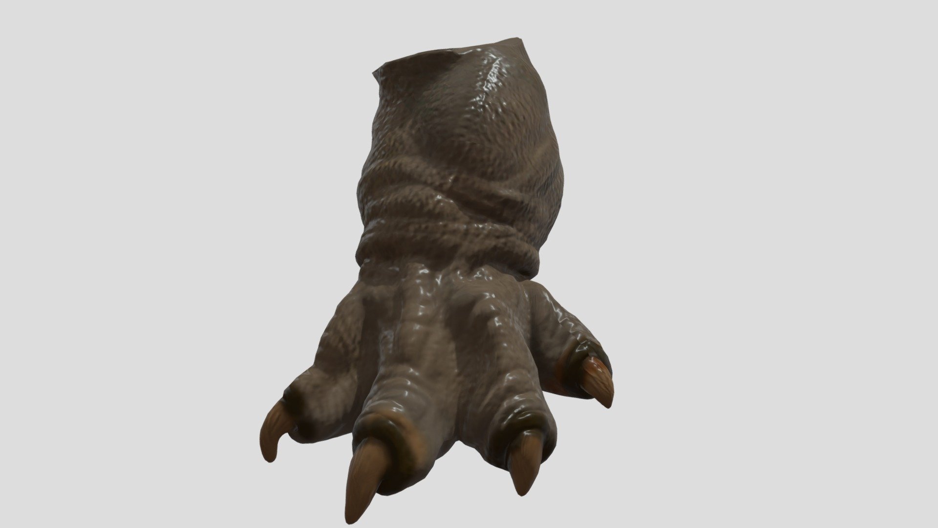 Foot Monster - Download Free 3D model by jhinuk [458e7a0] - Sketchfab