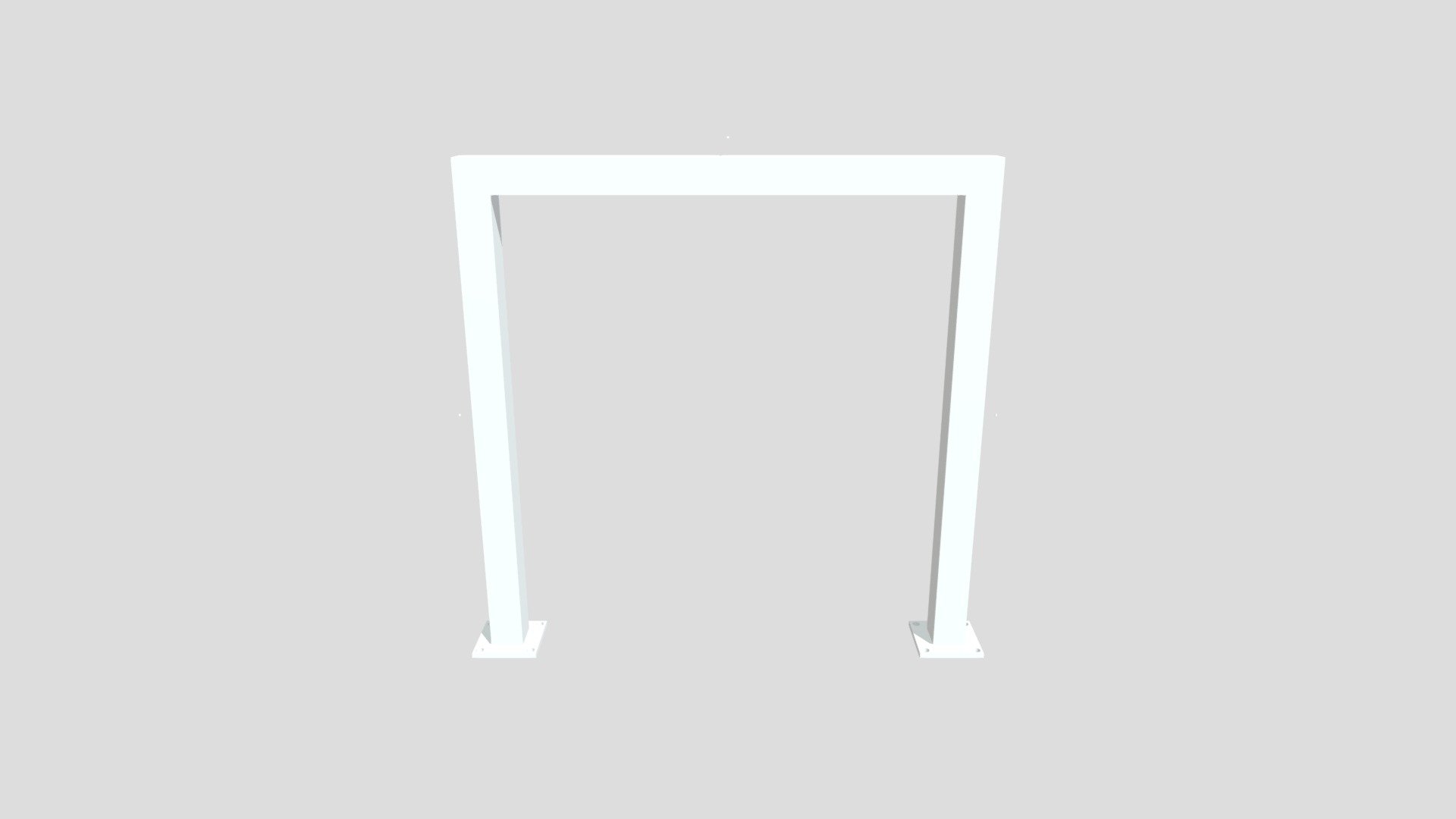 stojak na rowery - 3D model by lipinskidominik [458e8c8] - Sketchfab