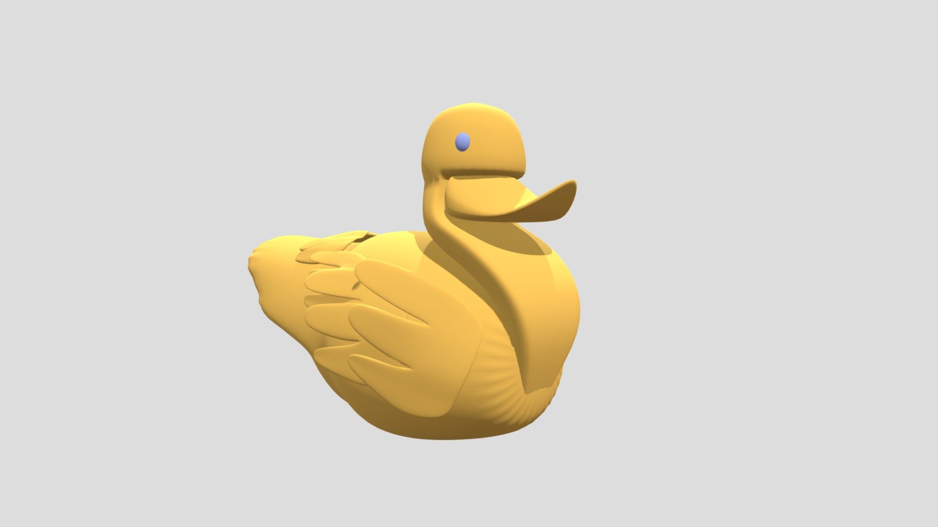 Golden Crest Duck - Download Free 3D model by Janice Emmons 1990 ...