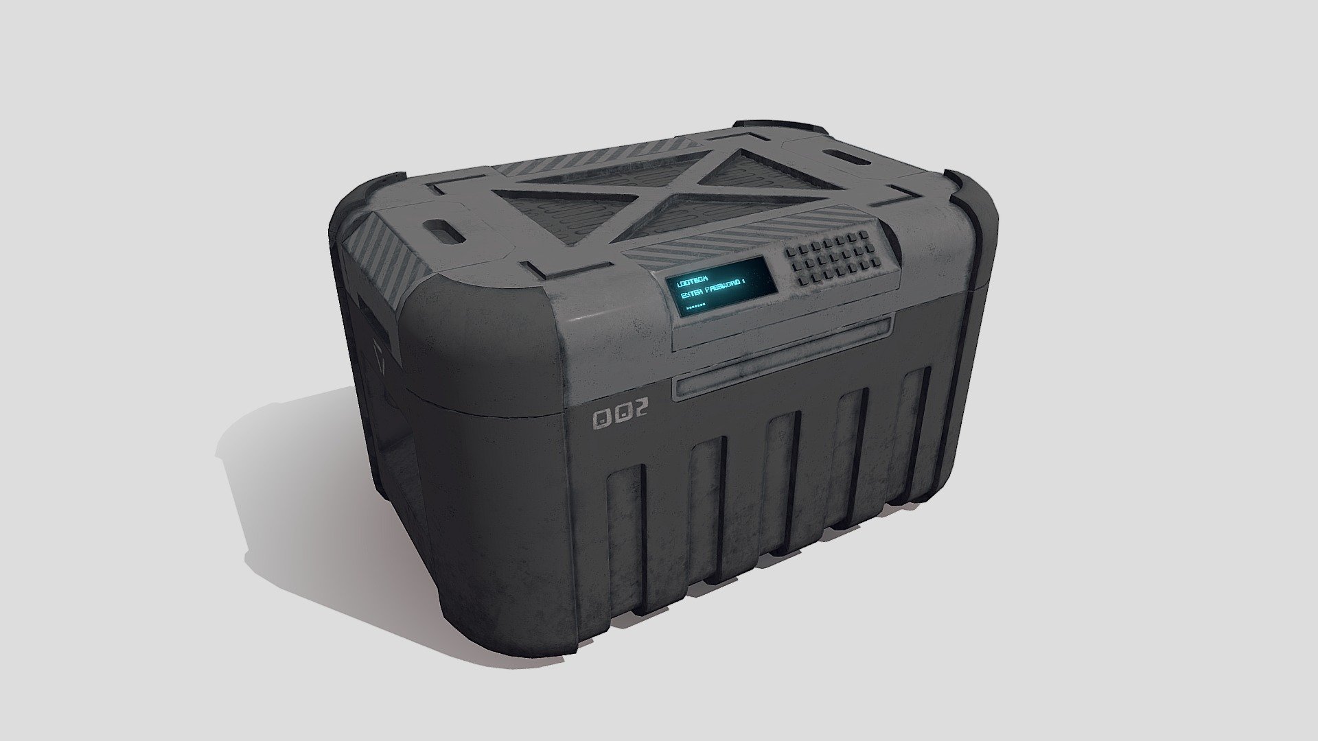 Lootbox - 3D model by Tony Forsman (@Tonzales) [458efc6] - Sketchfab
