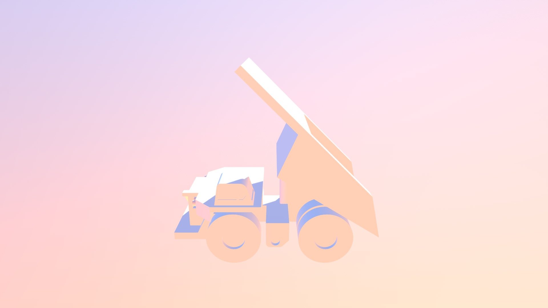 CAT 793F Dump Truck pose 2 - 3D model by TwistedMike [458f2eb] - Sketchfab
