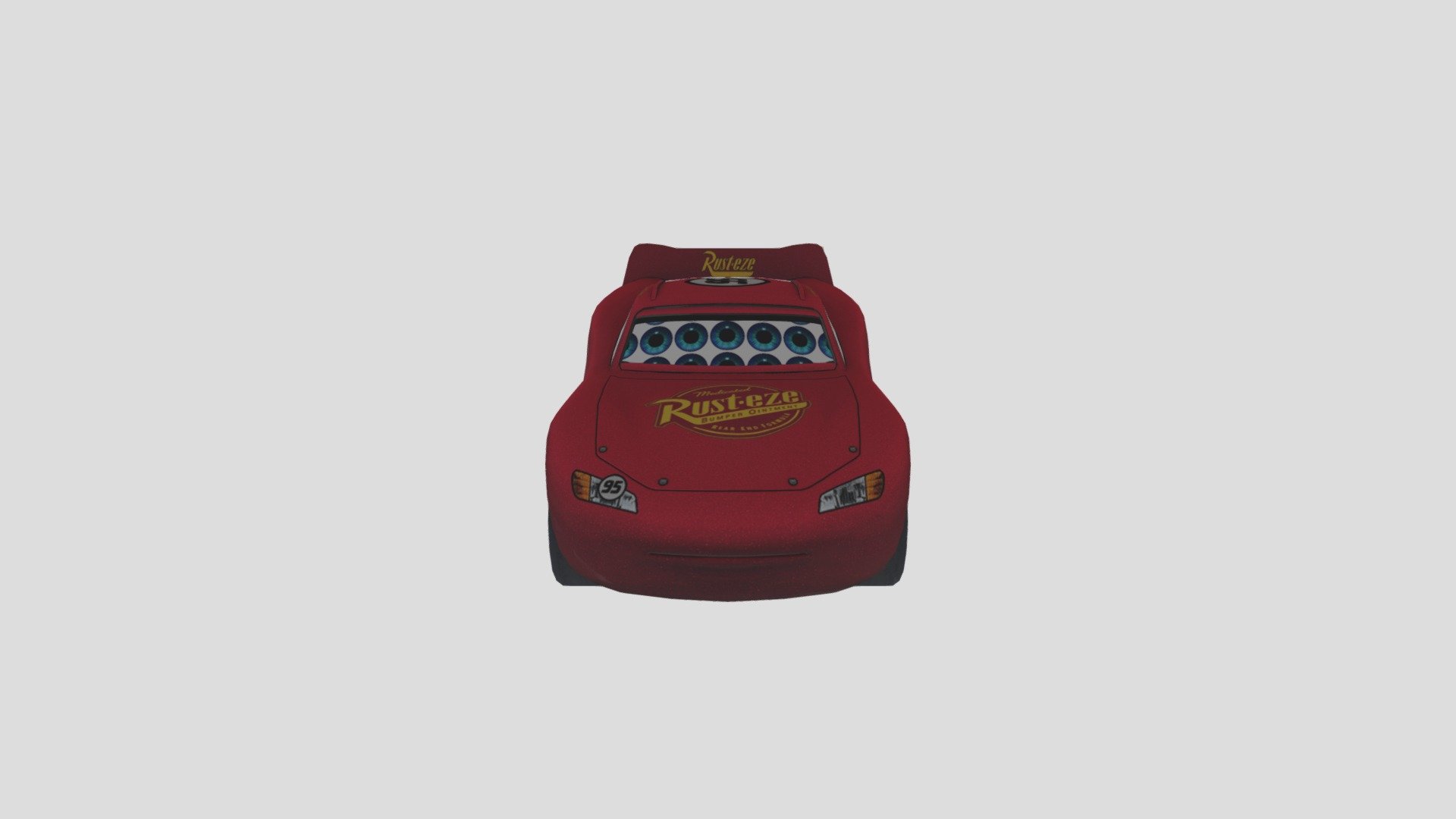 Lightning McQueen (Prototype) - Download Free 3D model by ...