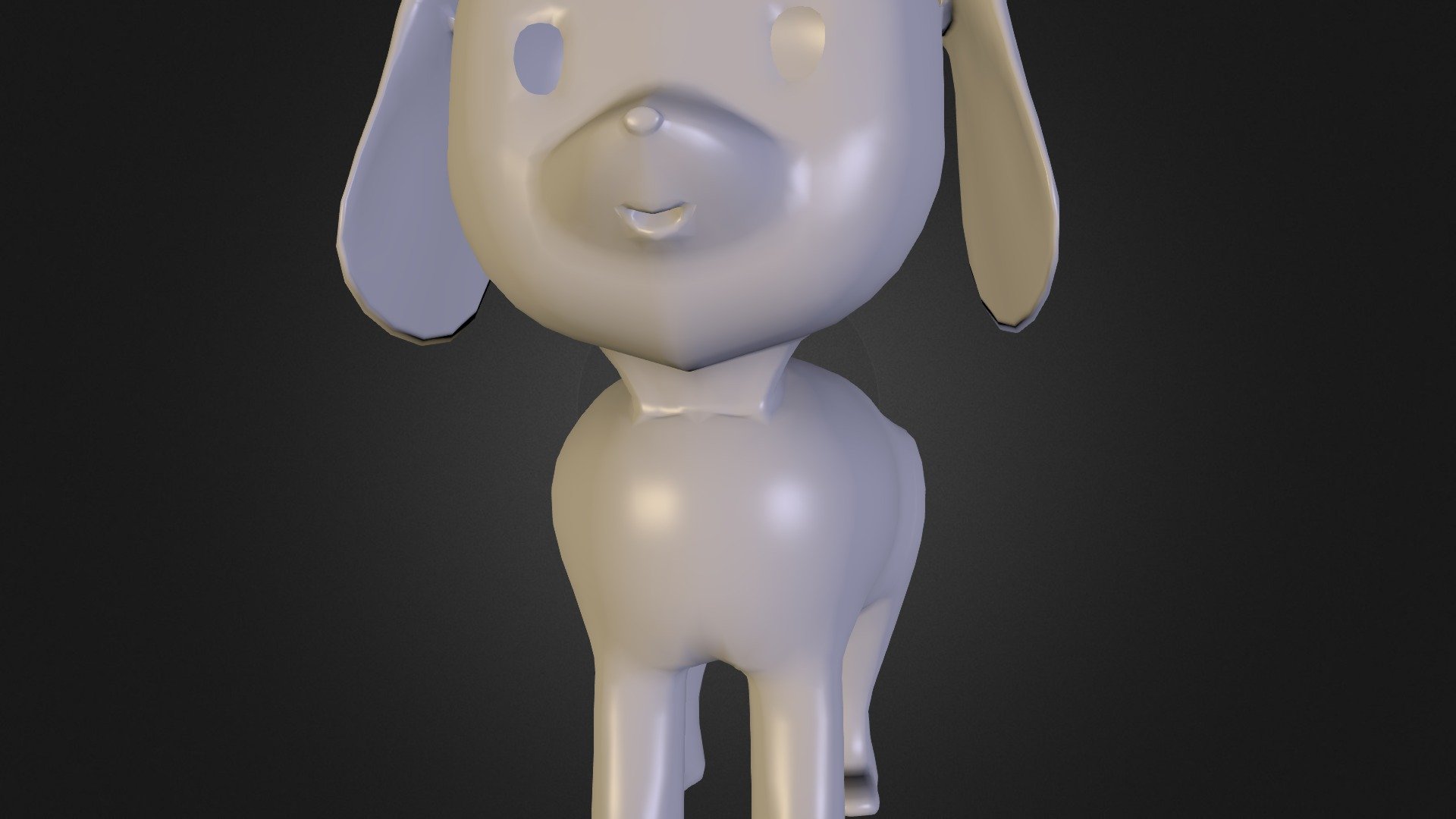 Cartoon Puppy - 3D model by crb [459086c] - Sketchfab