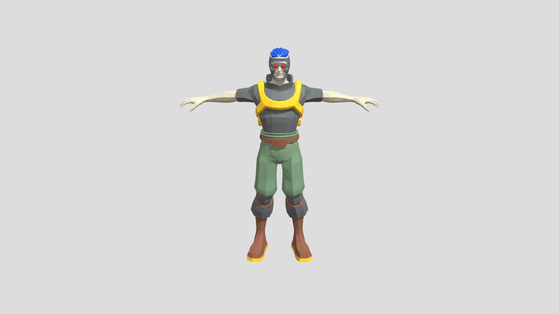 Low poly soldier - Download Free 3D model by drake_mobius [4591444 ...