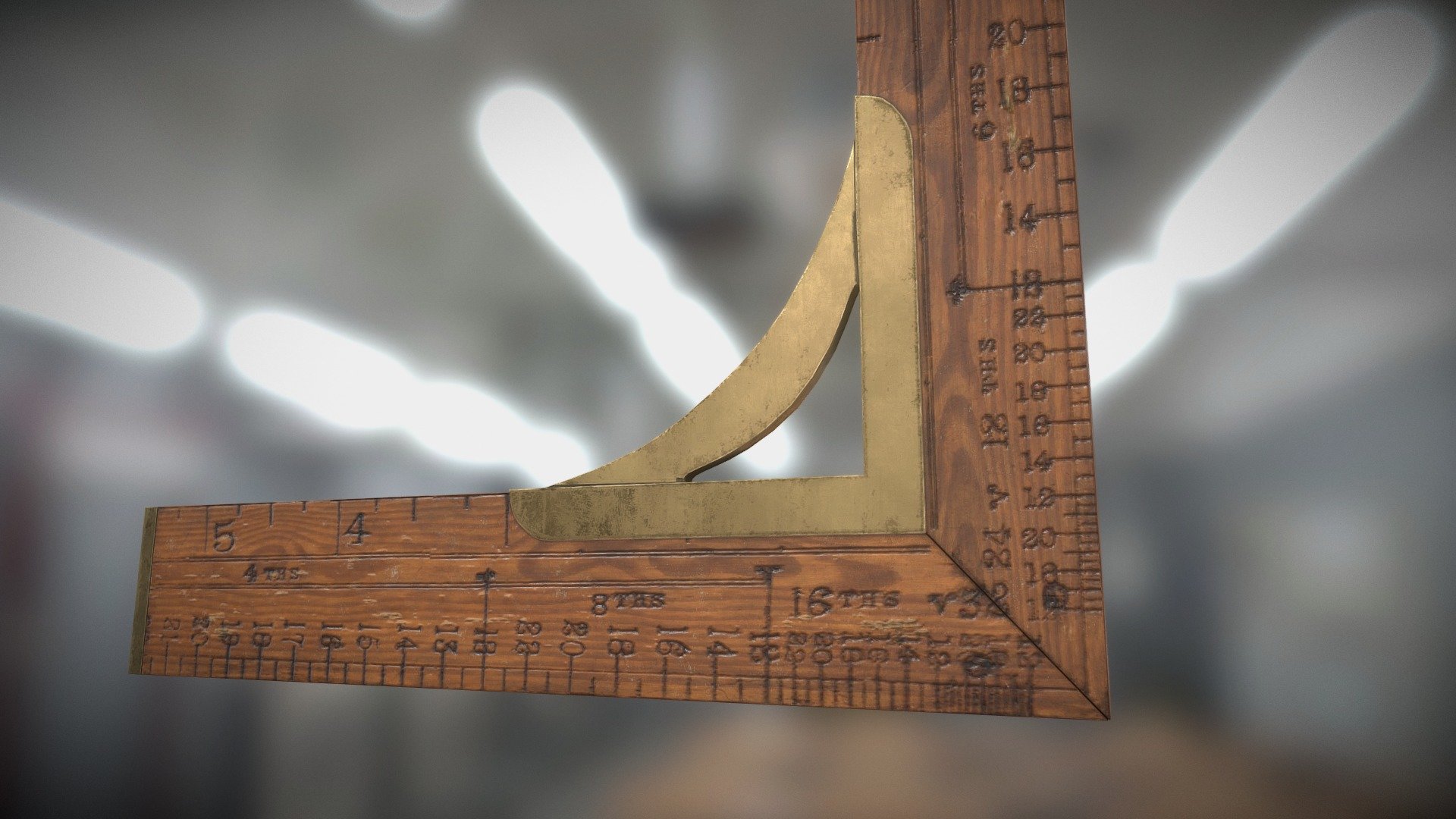 carpenter's square - 3D model by iank2z [4591a77] - Sketchfab