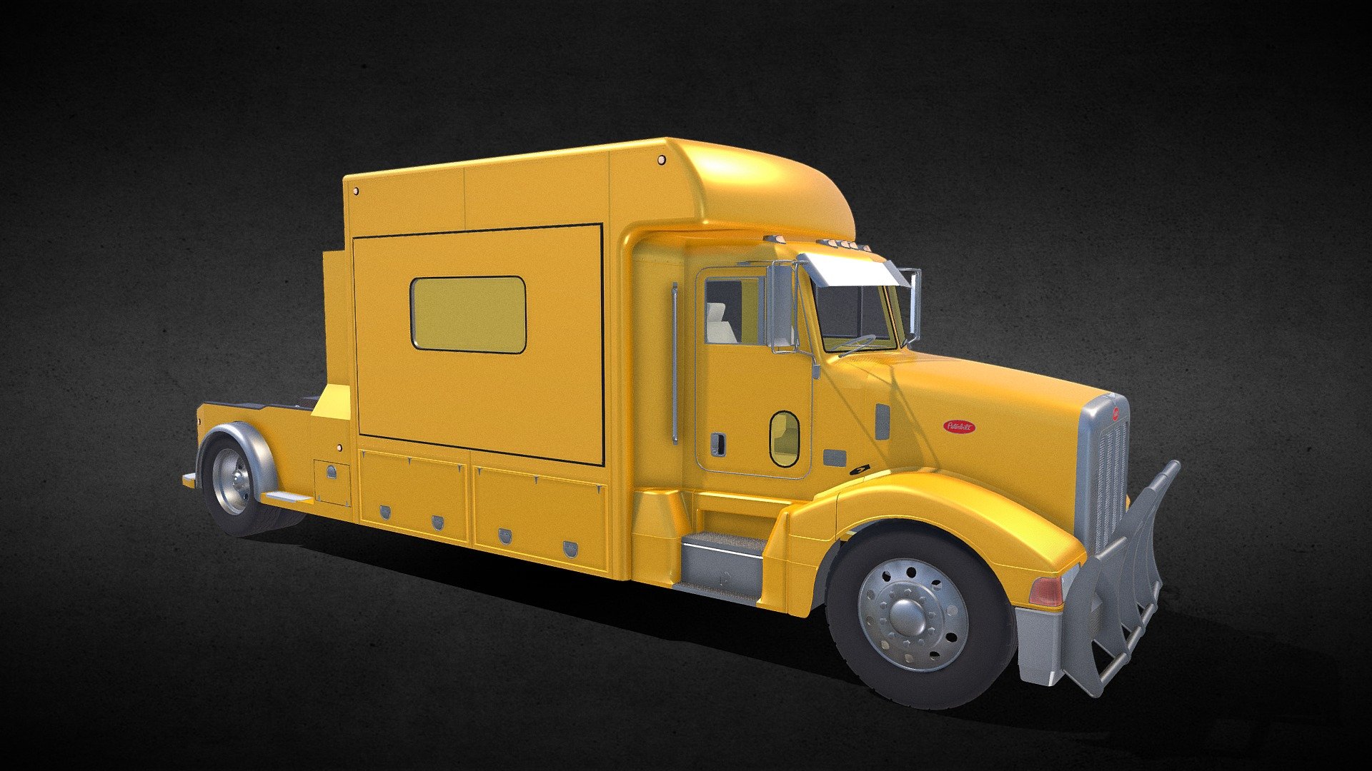 Peterbilt 385 Toter - 3D model by bansheewoj [4593051] - Sketchfab