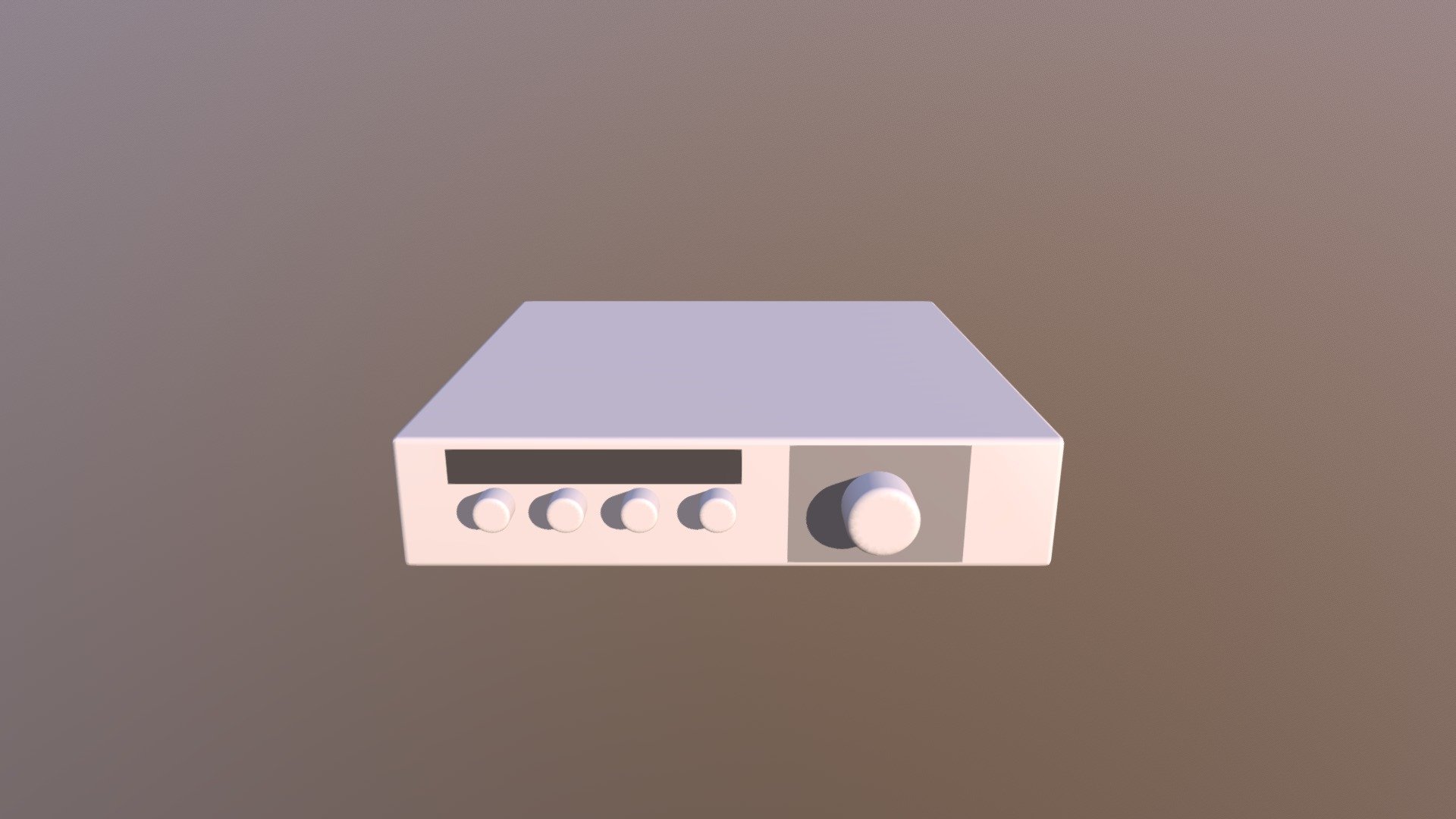 Radio - 3D model by Carlos01 [4593cd3] - Sketchfab