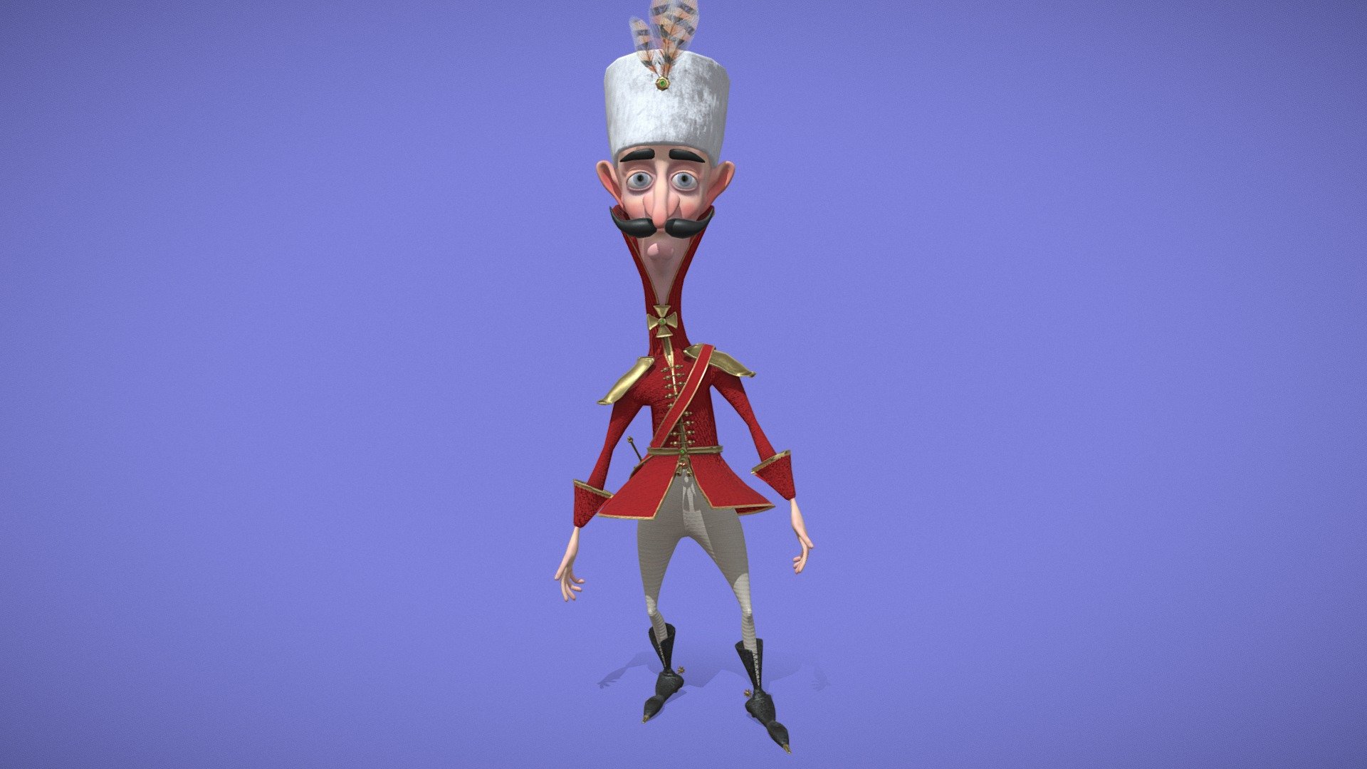 Duke - Buy Royalty Free 3D model by annaandrei [45943b5] - Sketchfab Store