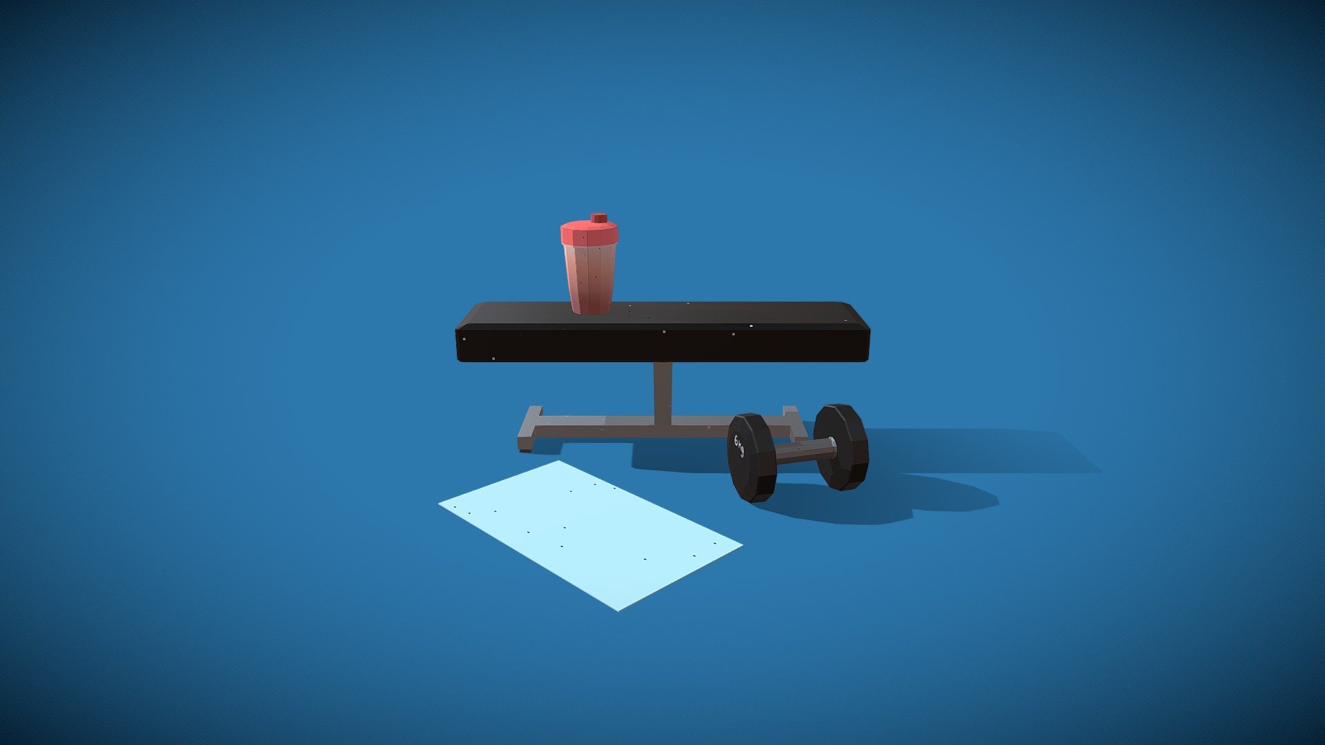 Workout Kit - 3D model by ARipado 3D (@aripado3D) [4595110] - Sketchfab