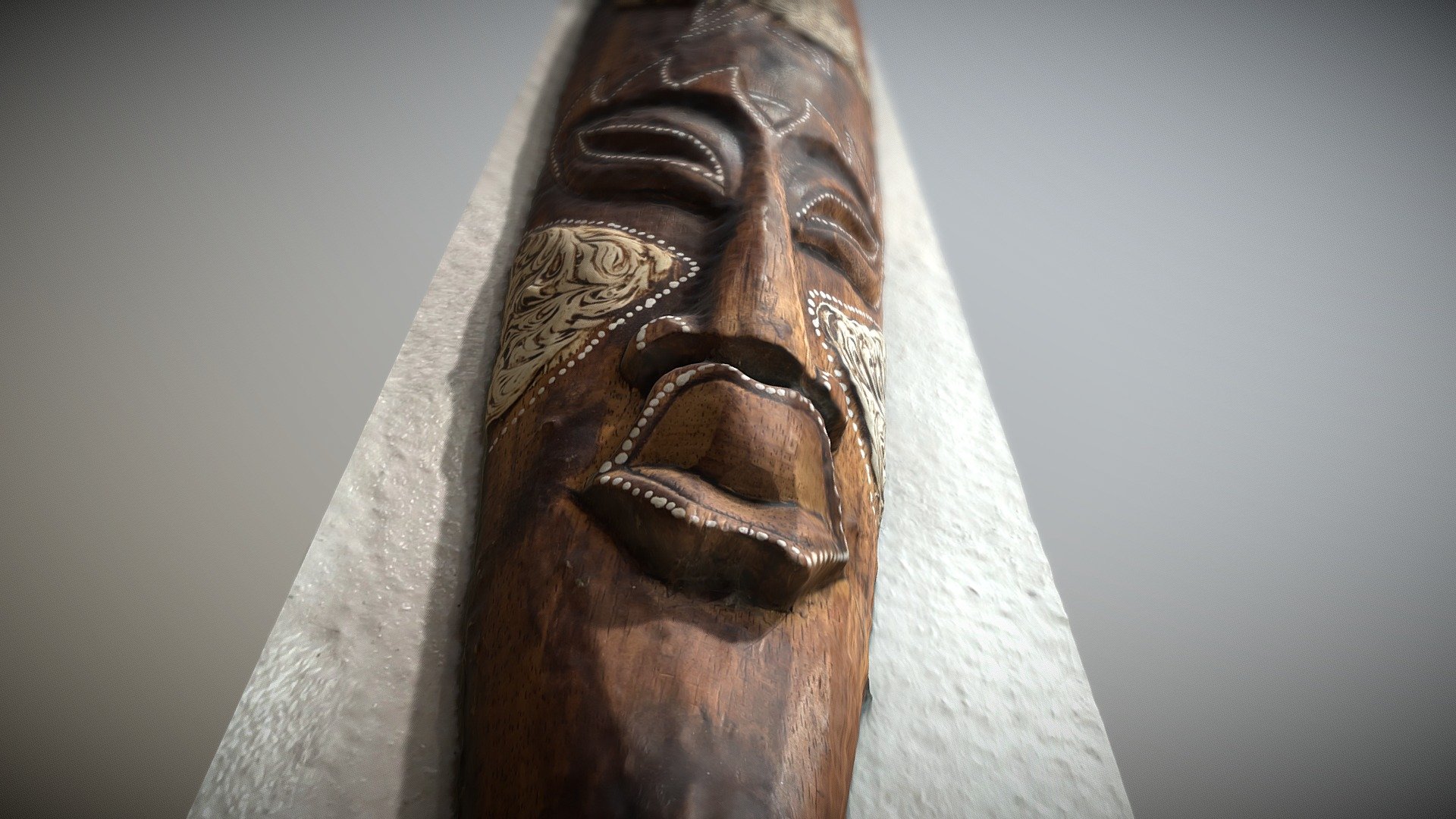 198-OJ- Vintage Carved Mask - Buy Royalty Free 3D model by KimtueKP ...