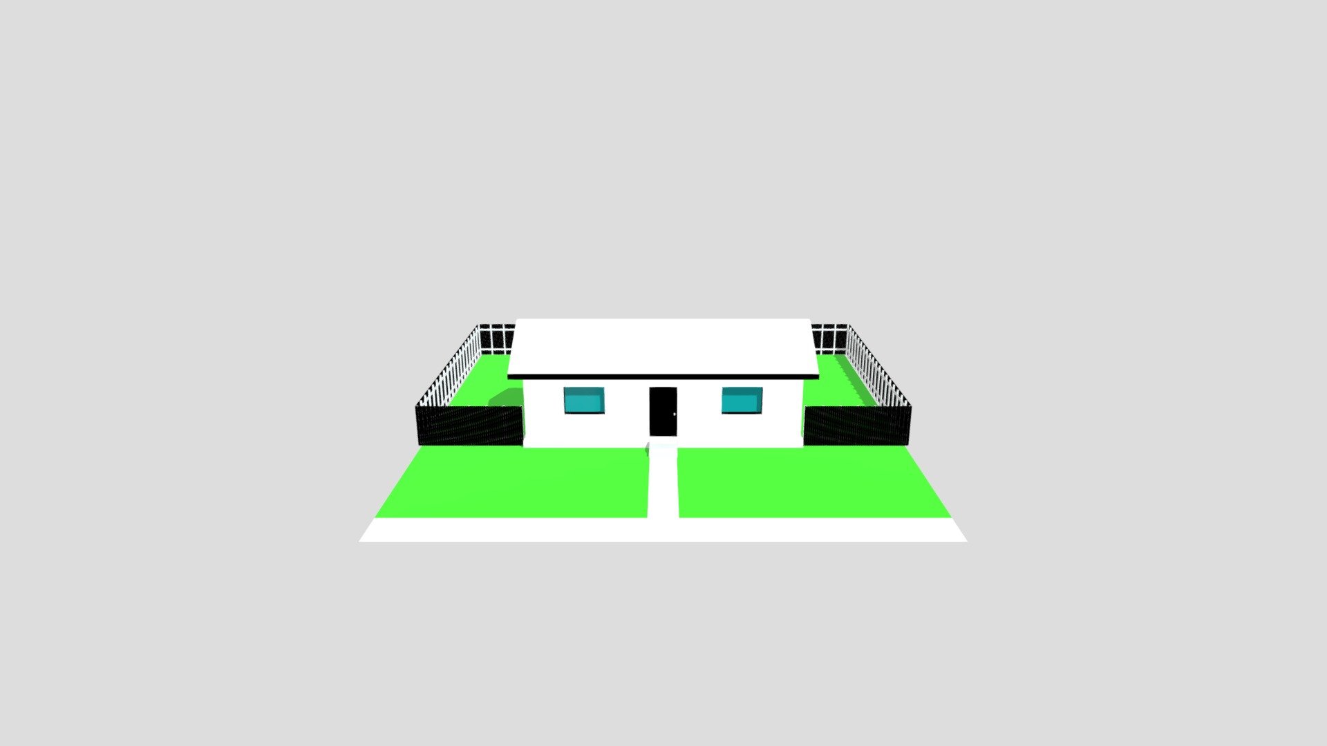 House To UV Map And Apply Procedural Textures - Download Free 3D model ...