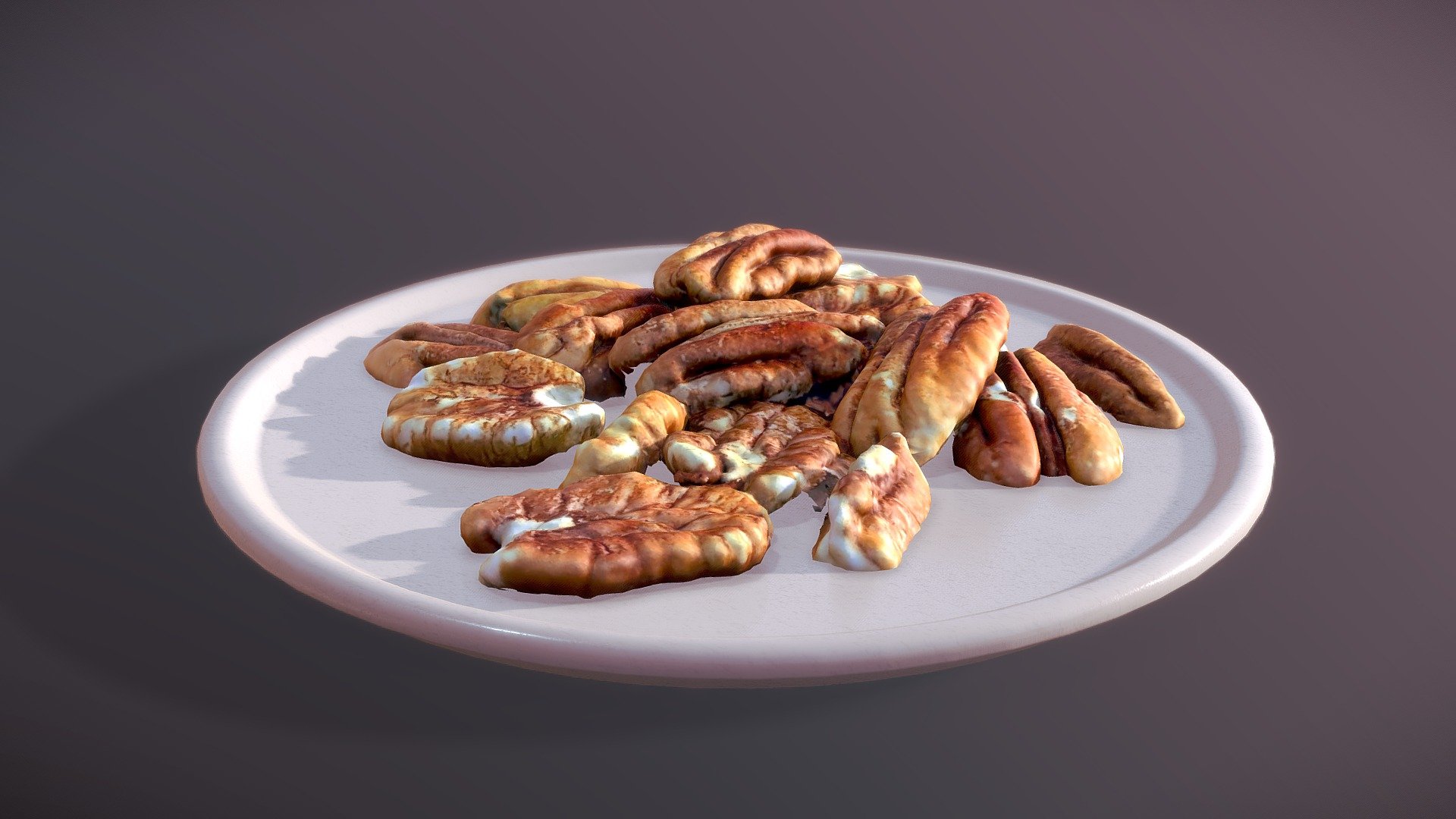 Pecan Nut Stack - 01 [3D Scan] - Buy Royalty Free 3D model by Aboulicious [45984a7] - Sketchfab ...