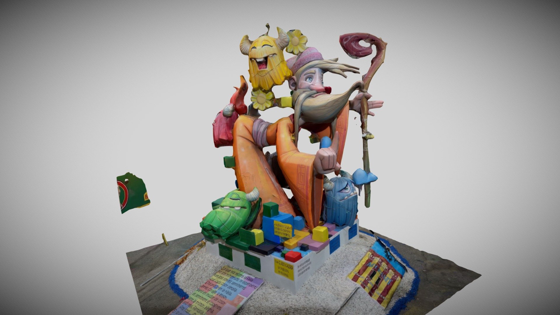 Falla Infantil. Falla Corretgeria 2023 - 3D model by JuanK EASD ...