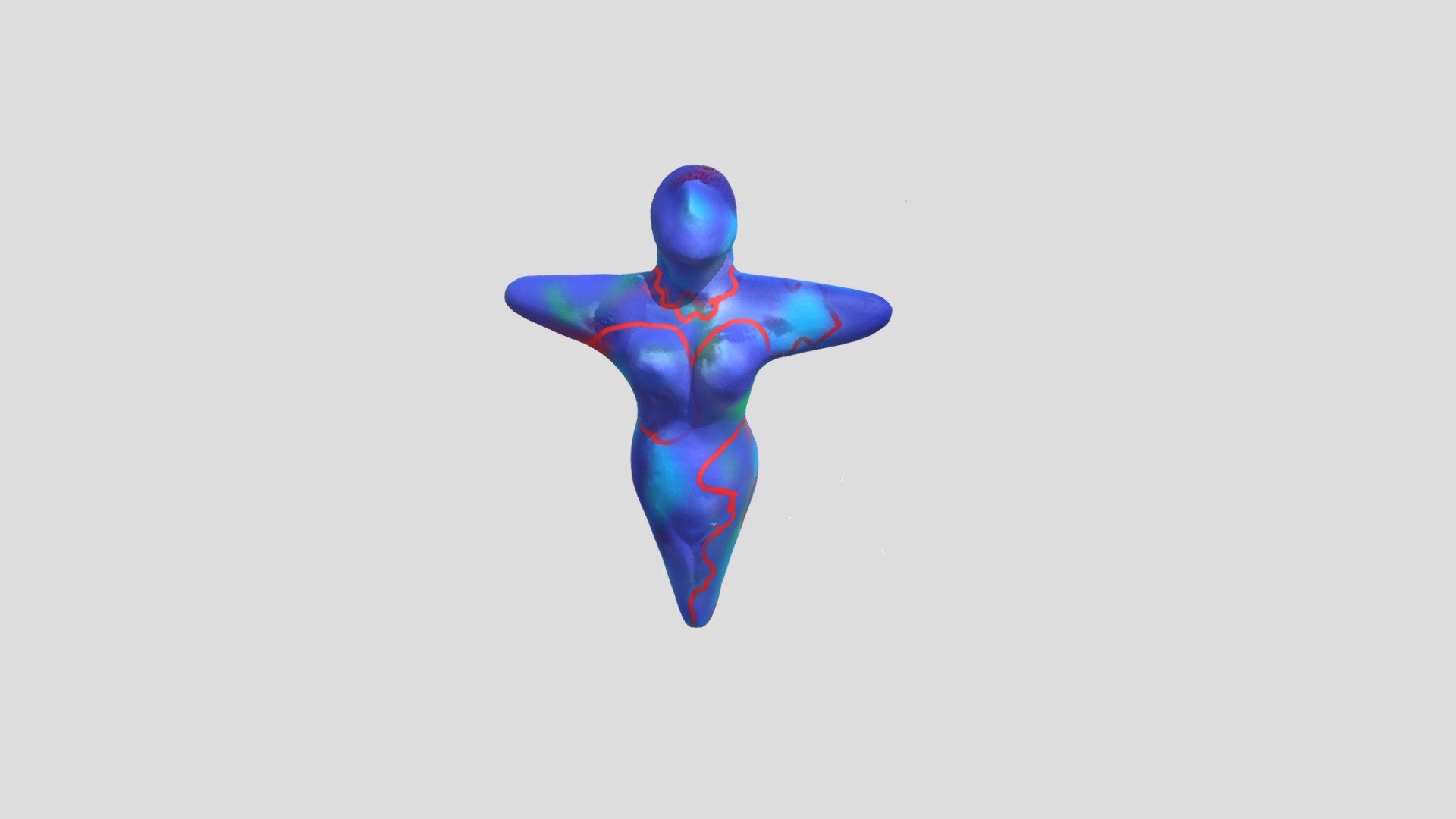 Anthropoïde divinité - 3D model by AlainMARC [4598aab] - Sketchfab