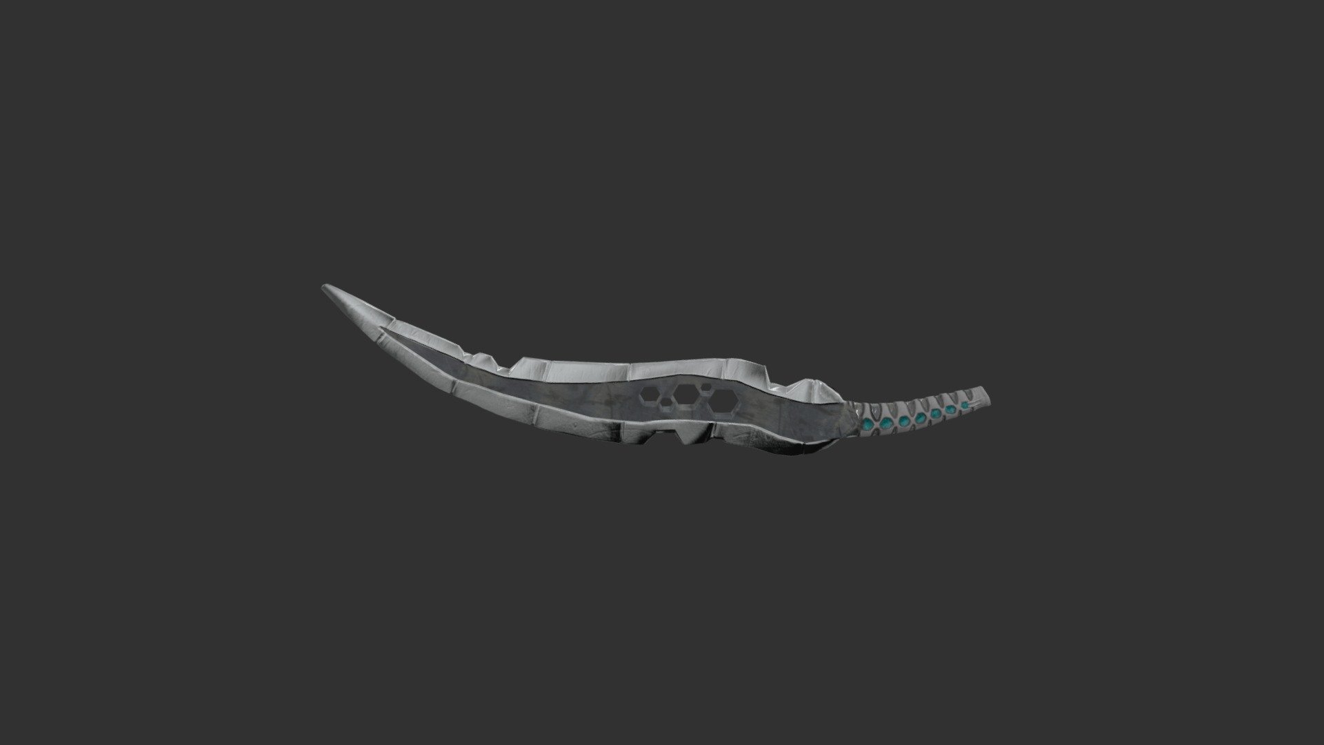 Dagger - Game Ready - 3D model by Alex Georgiou (@Alex_Georgiou ...