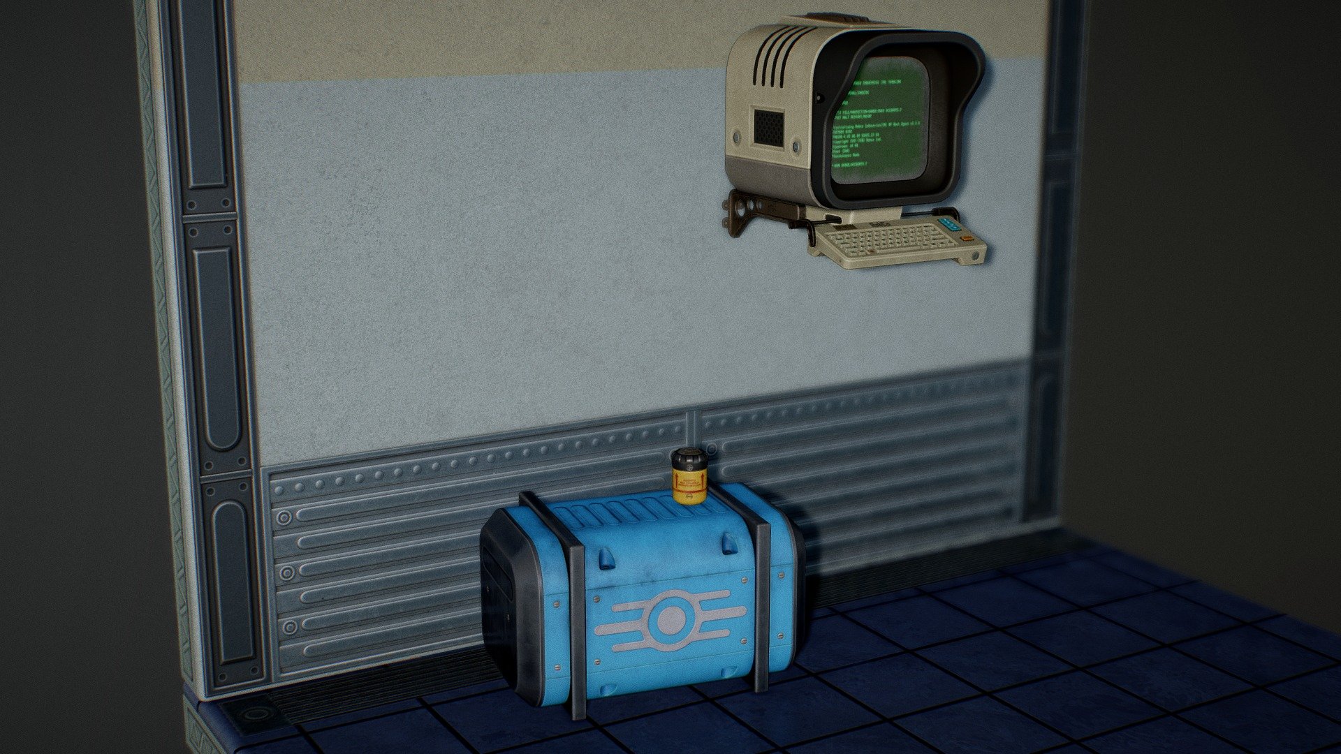 Fallout (diorama) - 3D model by Latuska90 (@FourtyNights) [4598dbb ...