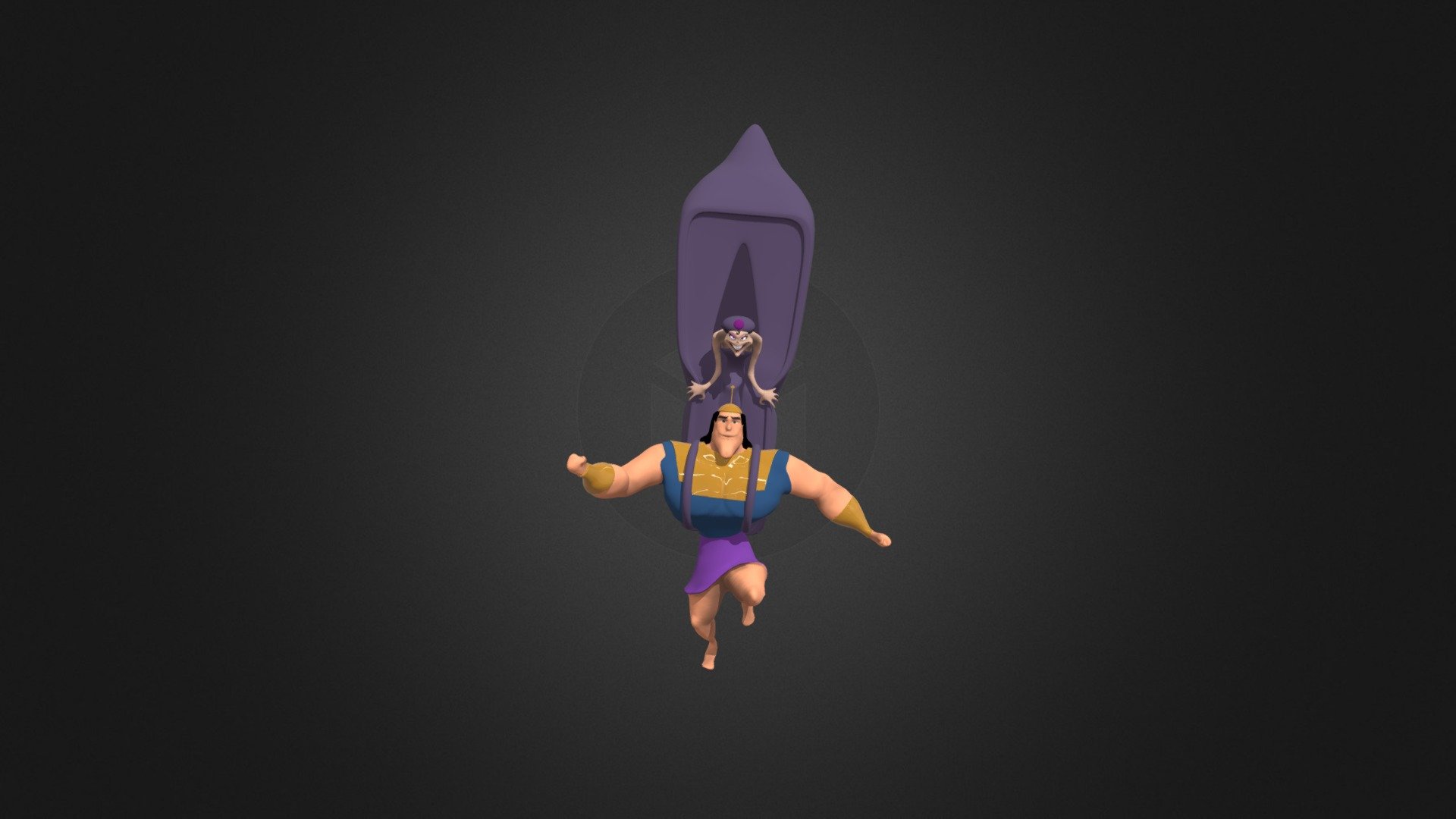 Kronk&Izma - 3D model by Amon85 [4598ee6] - Sketchfab