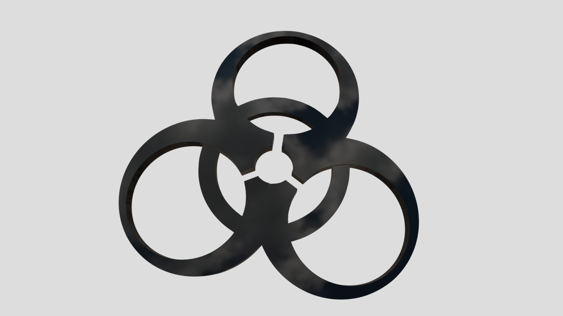 Biohazard Earrings Jewelry Design for 3d print - 3D model by Vitamin ...