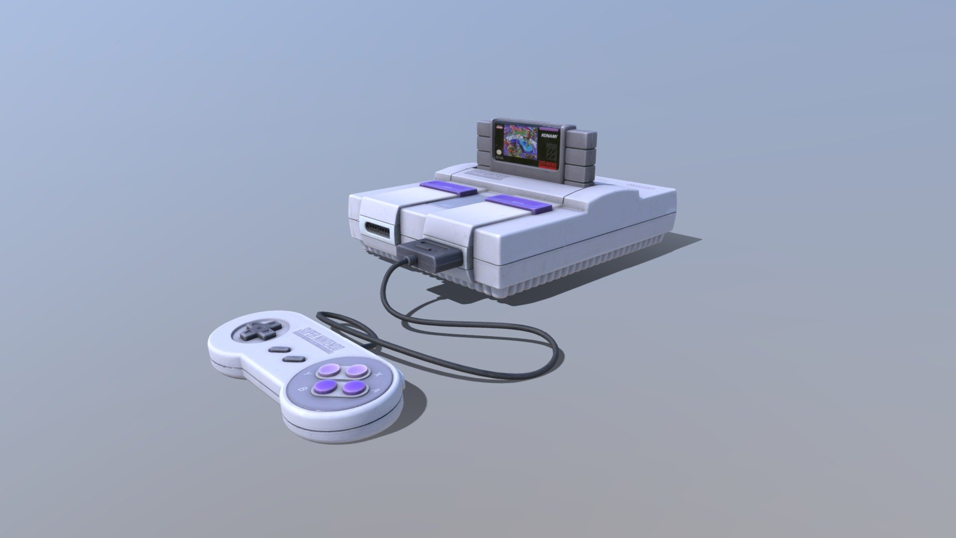 Snes Reworked - Download Free 3D model by Manny Ruiz (@MannyRuiz ...
