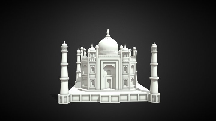 Tajmahal 3D models - Sketchfab