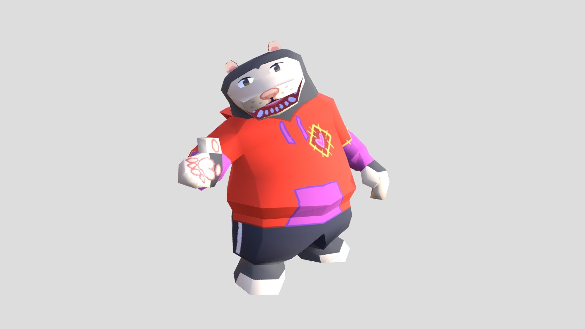 paul - 3D model by EVULBAD [459a31e] - Sketchfab