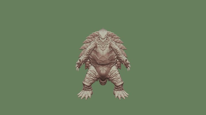 Gamera 3D models - Sketchfab