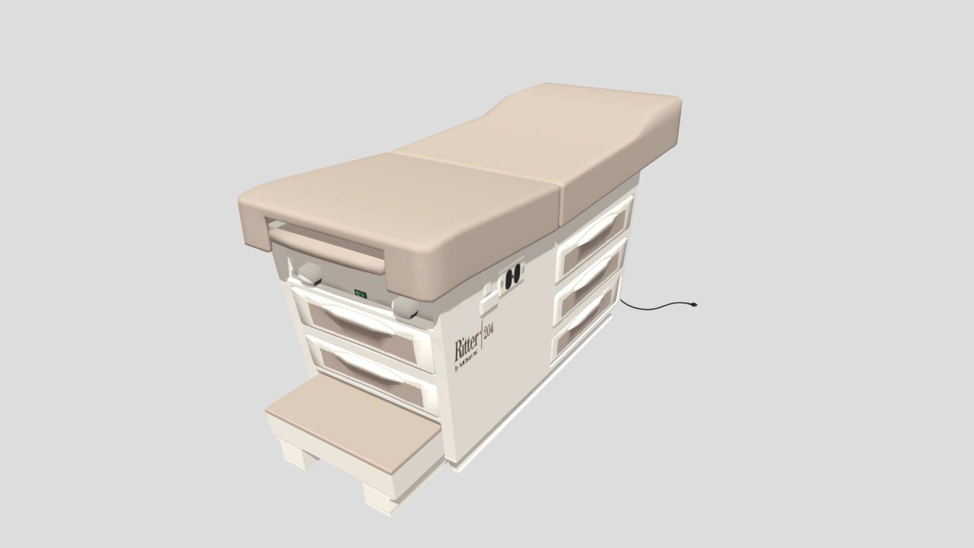 Exam Table - Download Free 3D model by orphic_oasis8 [459c00d] - Sketchfab
