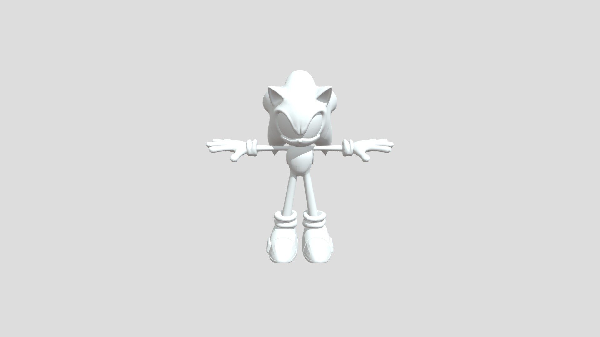 Sonic the Hedgehog - 3D model by delarjobie [459c092] - Sketchfab