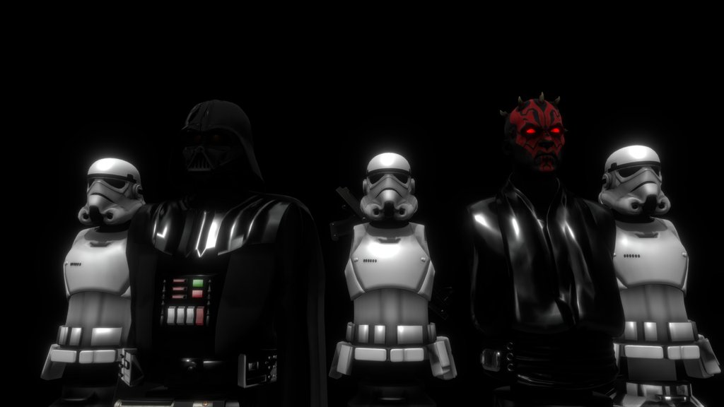 Star Wars - Objects - A 3D model collection by aaron.zumarraga - Sketchfab