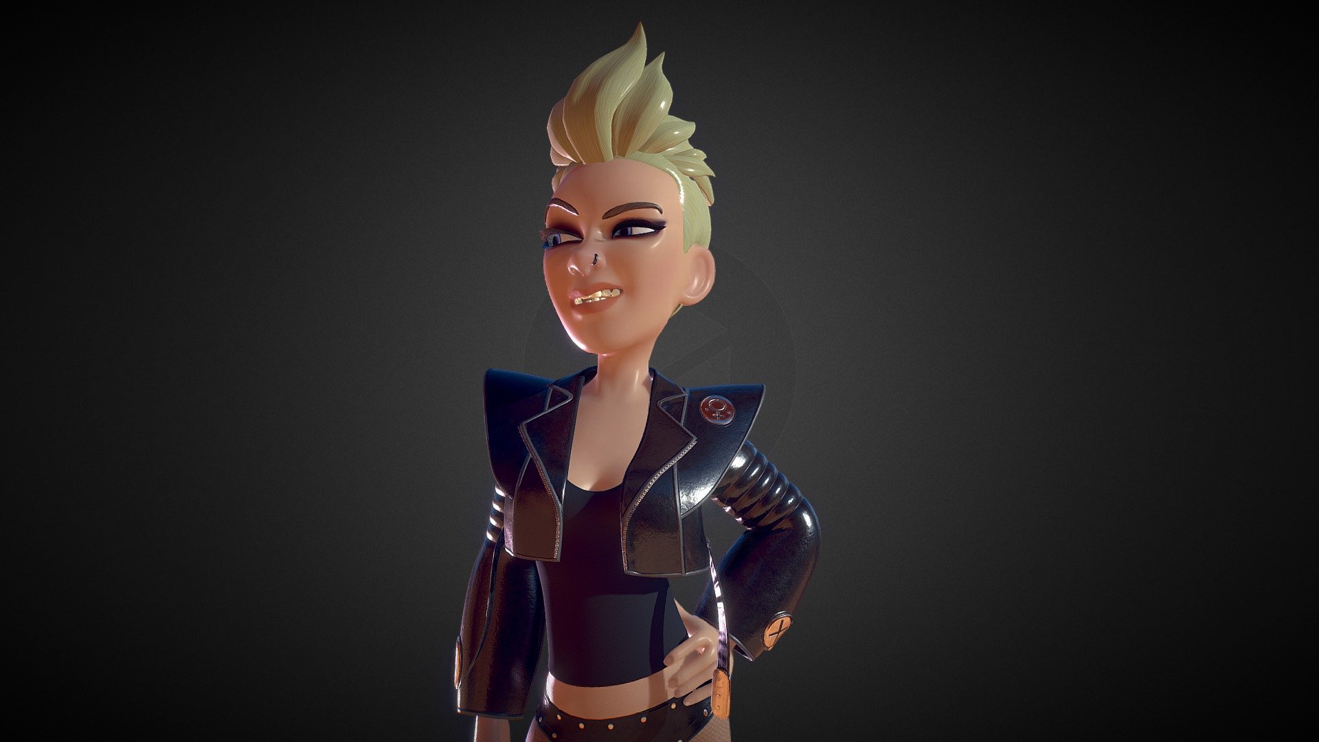 Singer - 3D model by Jonás (@jonasaguilar) [459cfe1] - Sketchfab