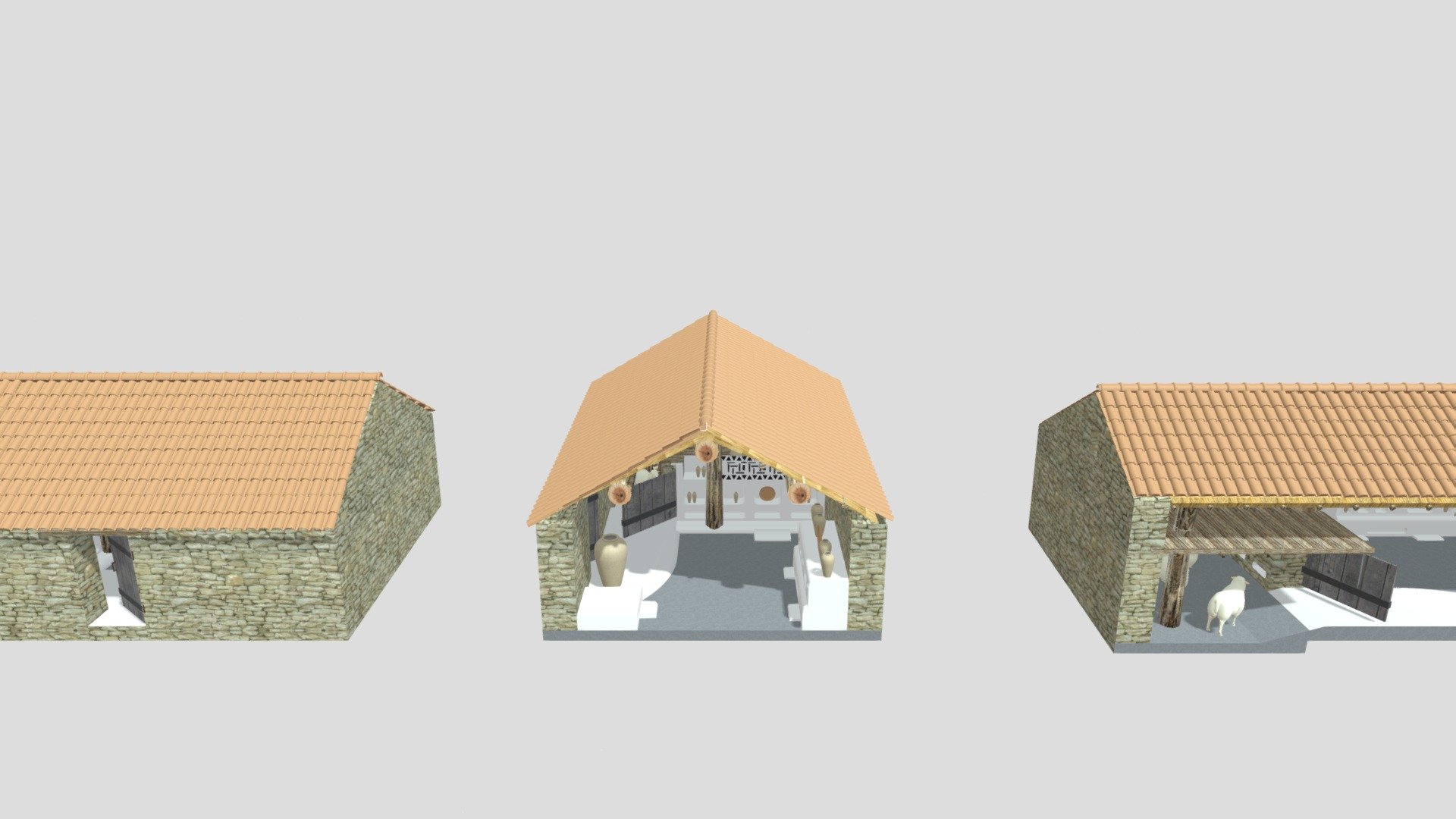Maison Kabyle-by CTSTK - 3D model by CTSTK [459e38e] - Sketchfab