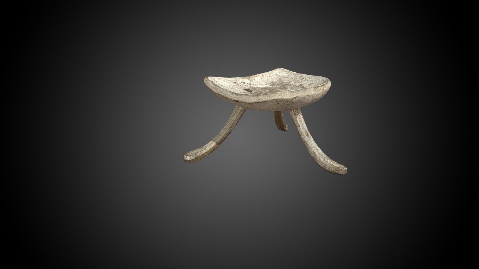 Three-legged Stool - 3D model by Museo Egizio (@Museoegizio) [459e9bf ...