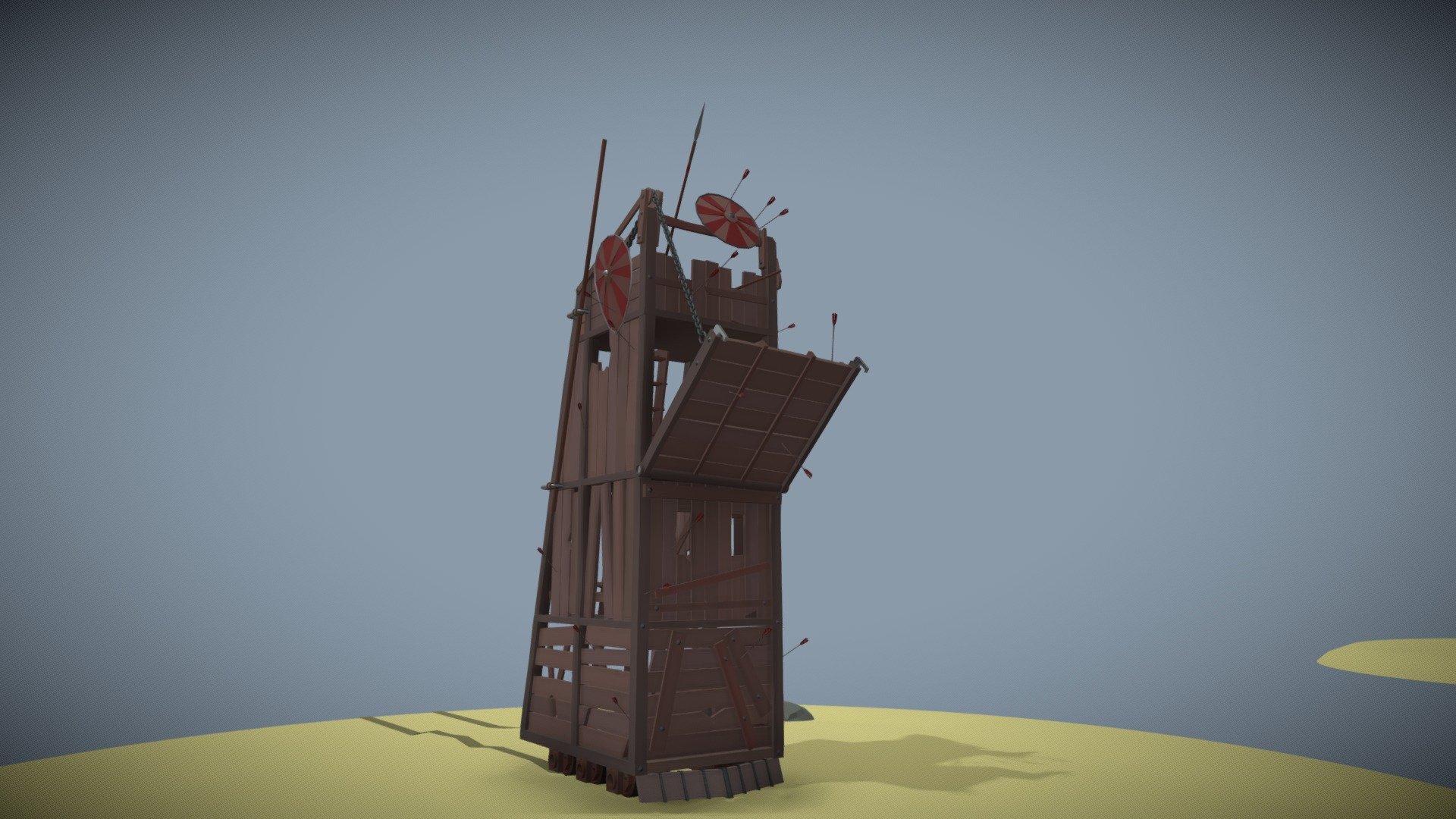 Tower - Download Free 3D model by Alexs_dz_xyz [45a0050] - Sketchfab