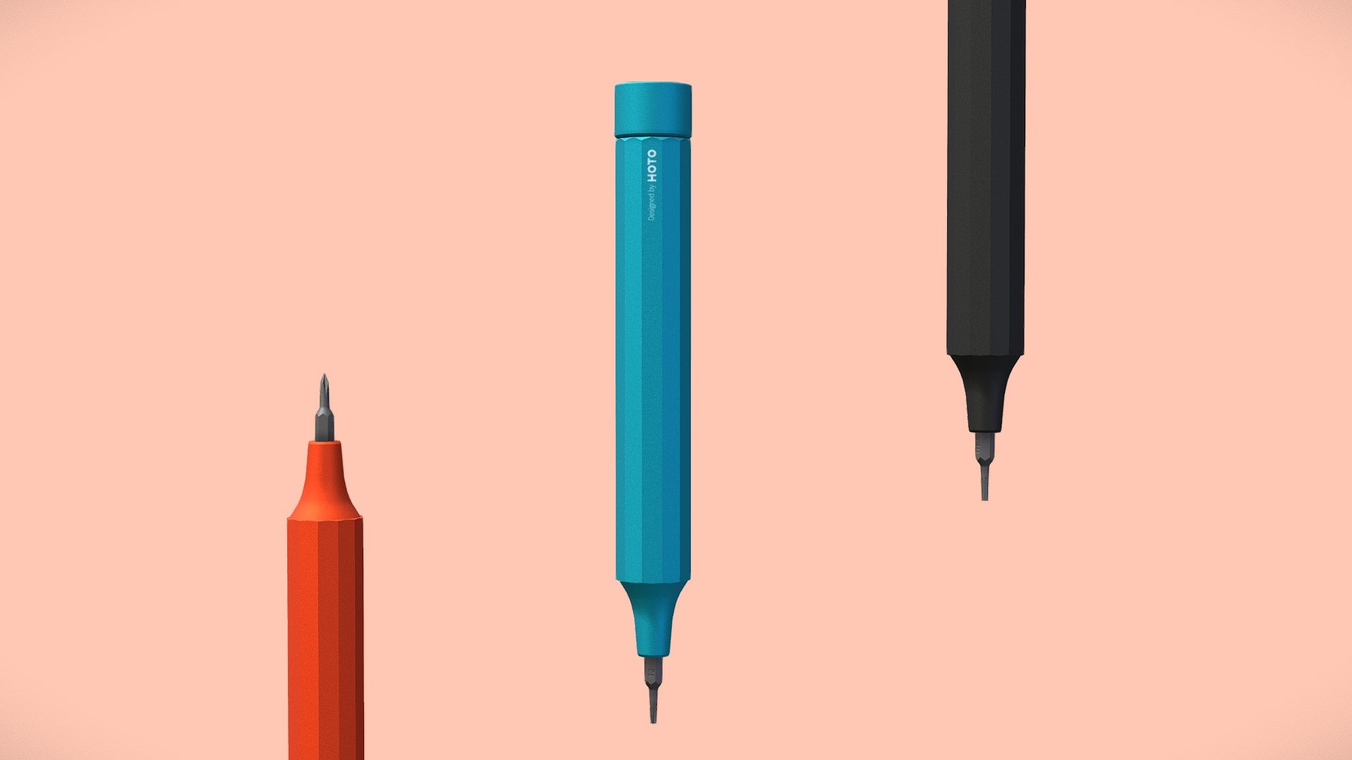 Screwdriver Pen - Download Free 3D model by Alligator Alex (@alligator ...