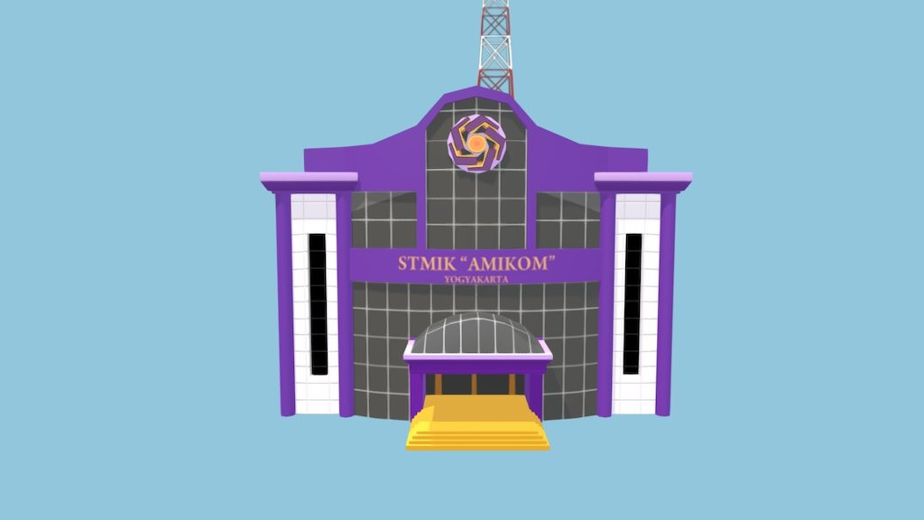 Amikom - 3D model by havis [45a3a0f] - Sketchfab