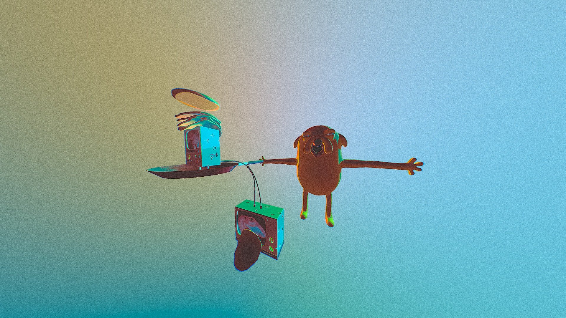 Jake Da Dawg N' BMO Da Bot - Download Free 3D model by pizzabrian ...