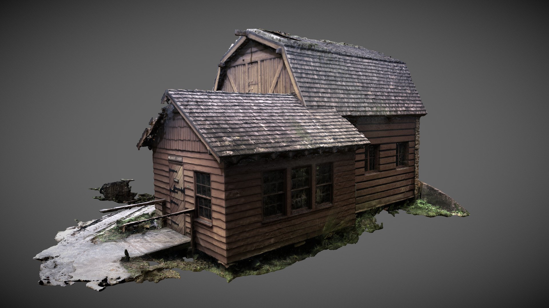 Juniper Springs Recreation Area Millhouse - 3D model by Edward González ...