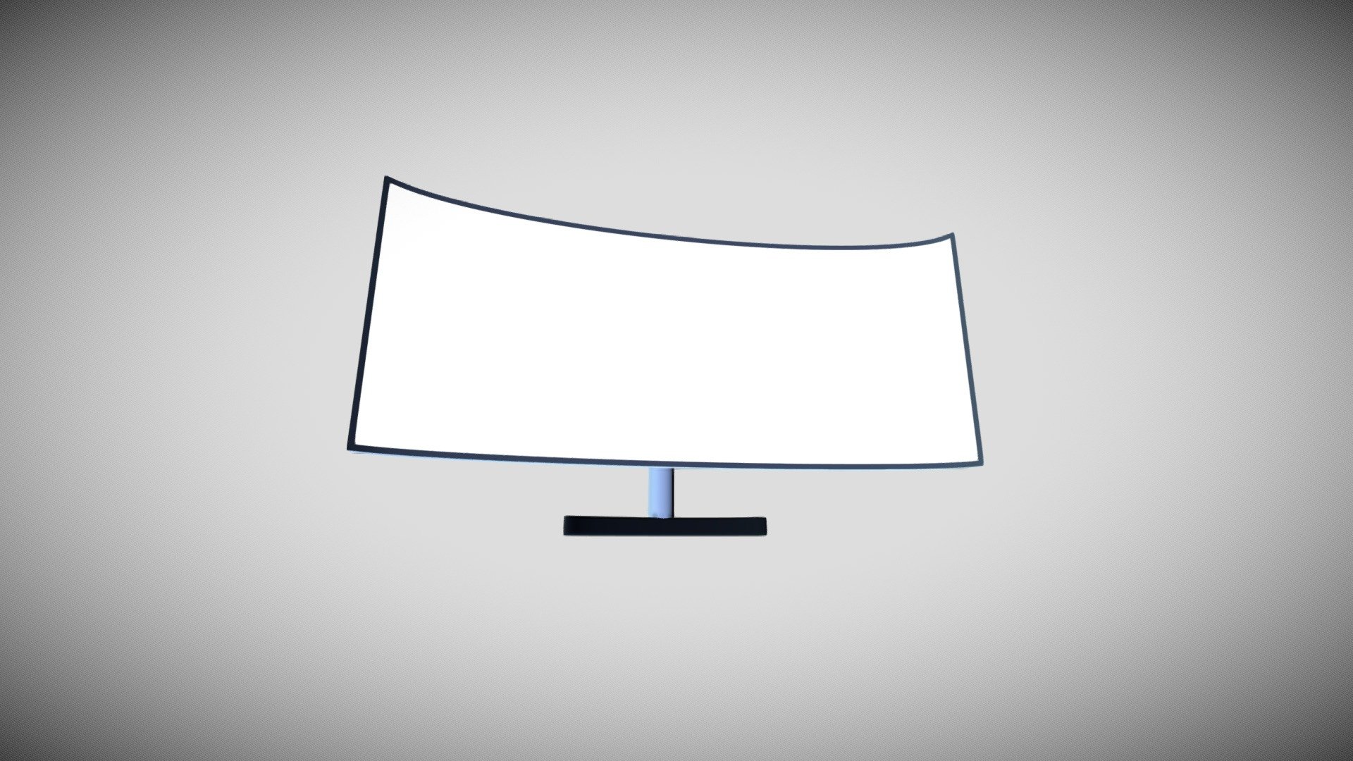 curved gaming monitor - Download Free 3D model by henryluoga74 [45a5a54 ...
